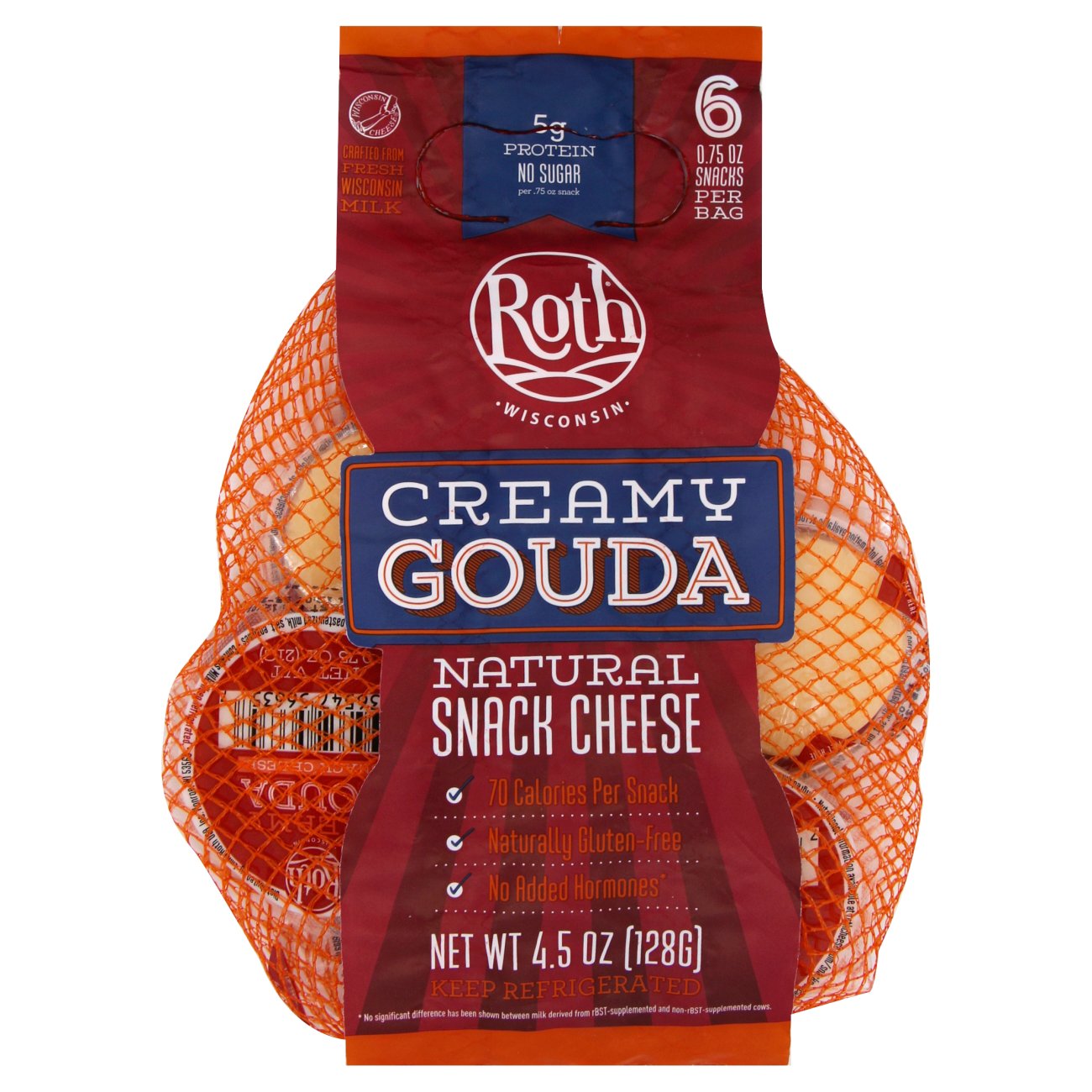 Roth Creamy Gouda Snack Cheese, 6 ct | Central Market - Really Into Food