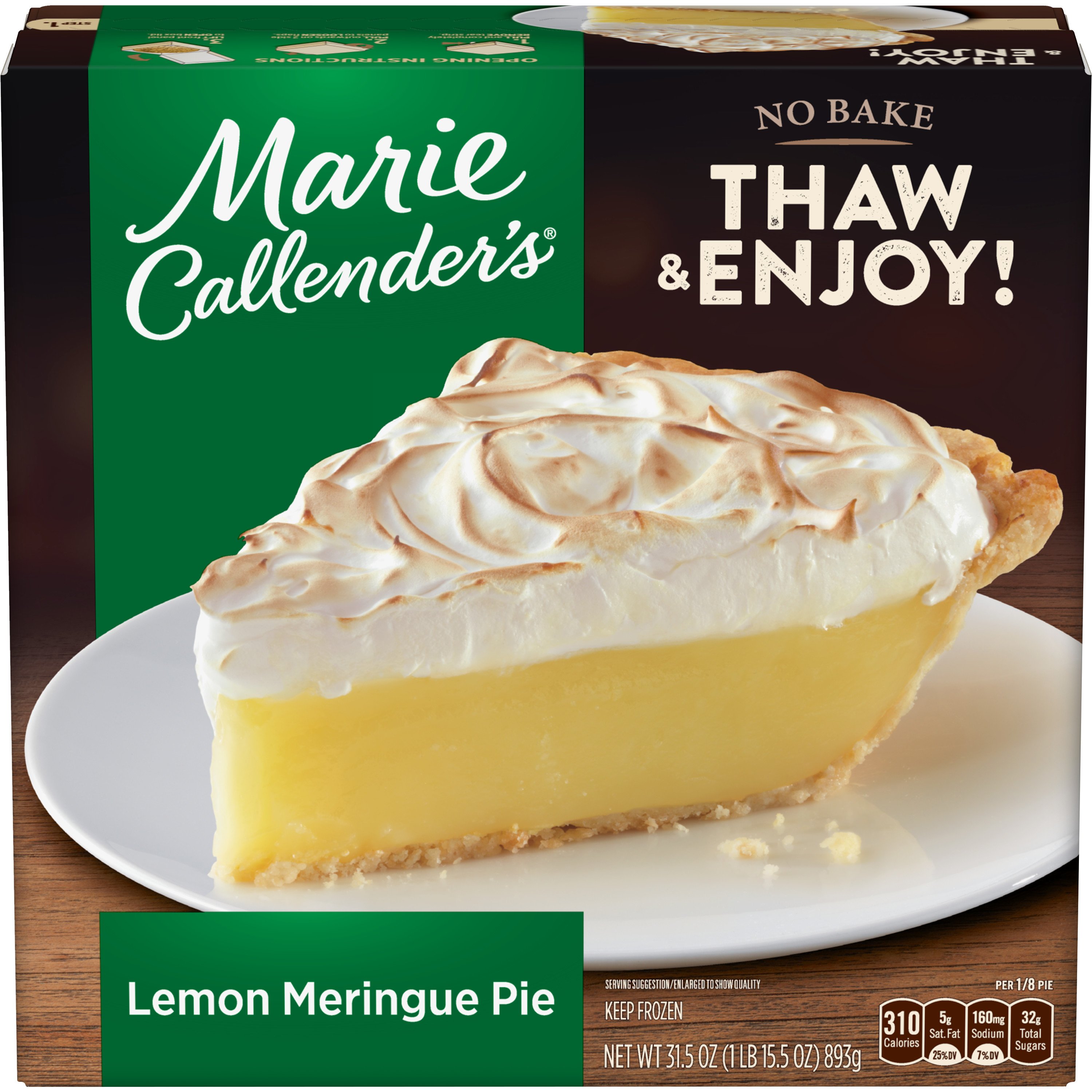 Marie Callender's Lemon Meringue Pie - Shop Desserts & pastries at H-E-B