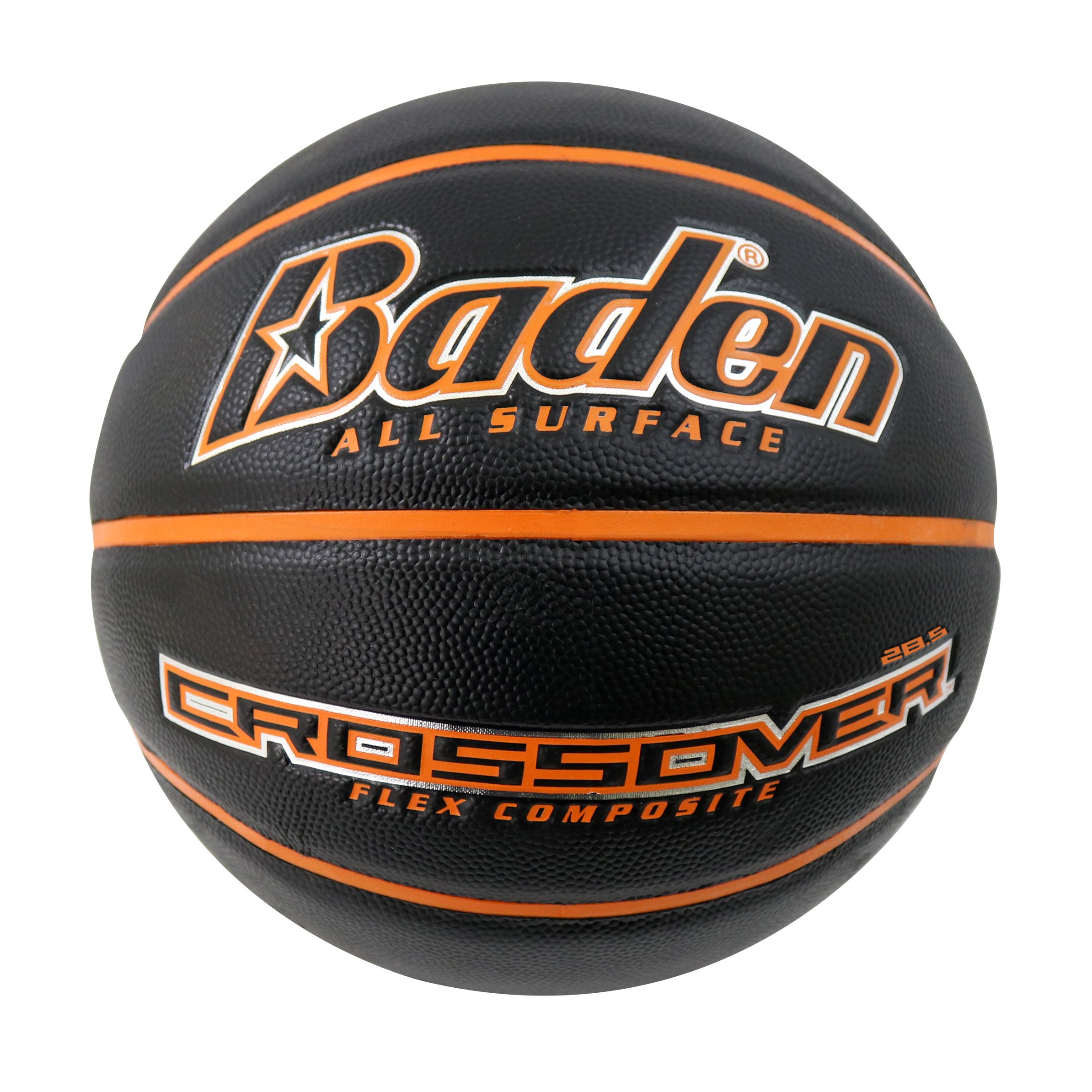 Baden Crossover Black & Orange Basketball - Shop Balls at H-E-B