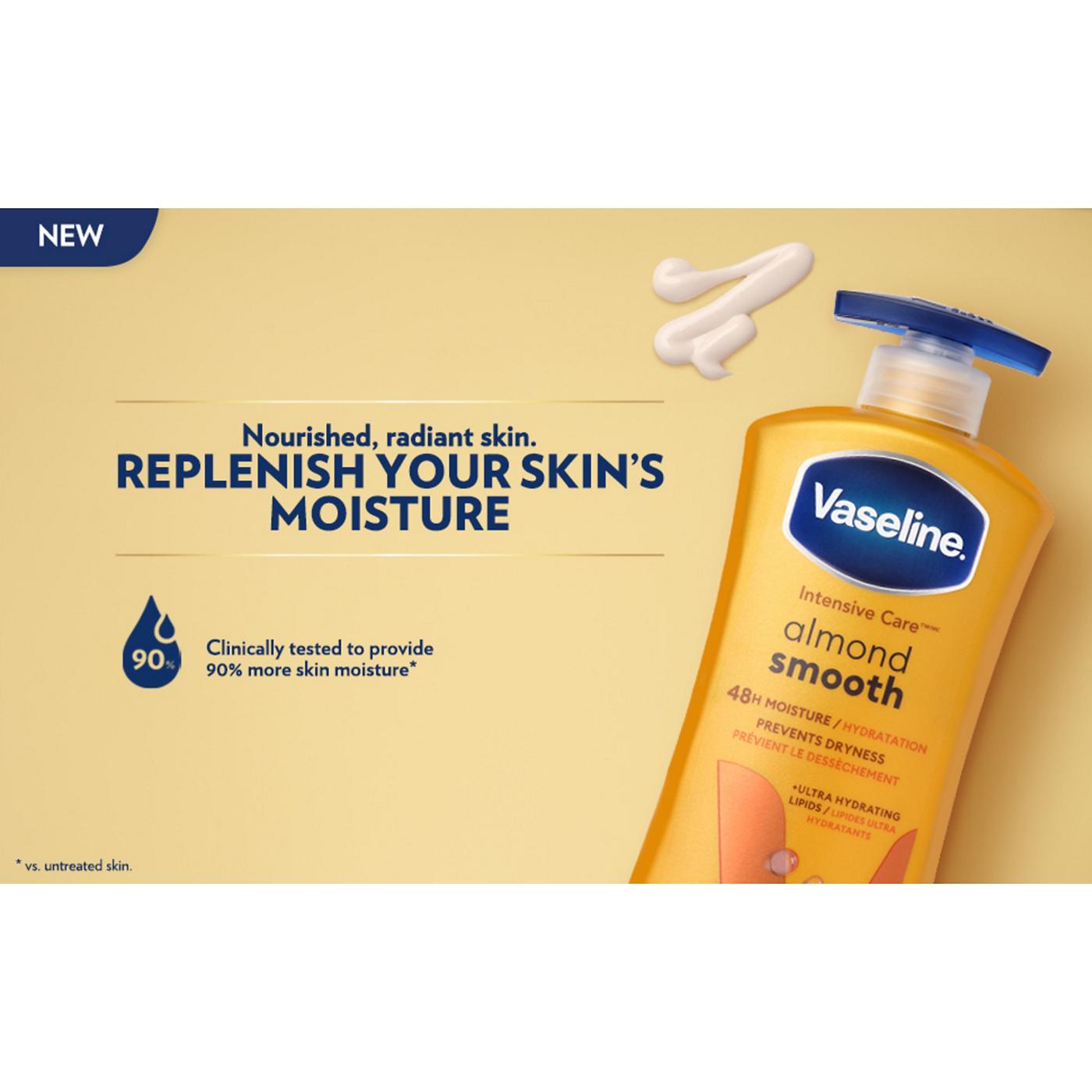 Vaseline Intensive Care Almond Smooth Lotion - Shop Body lotion at H-E-B