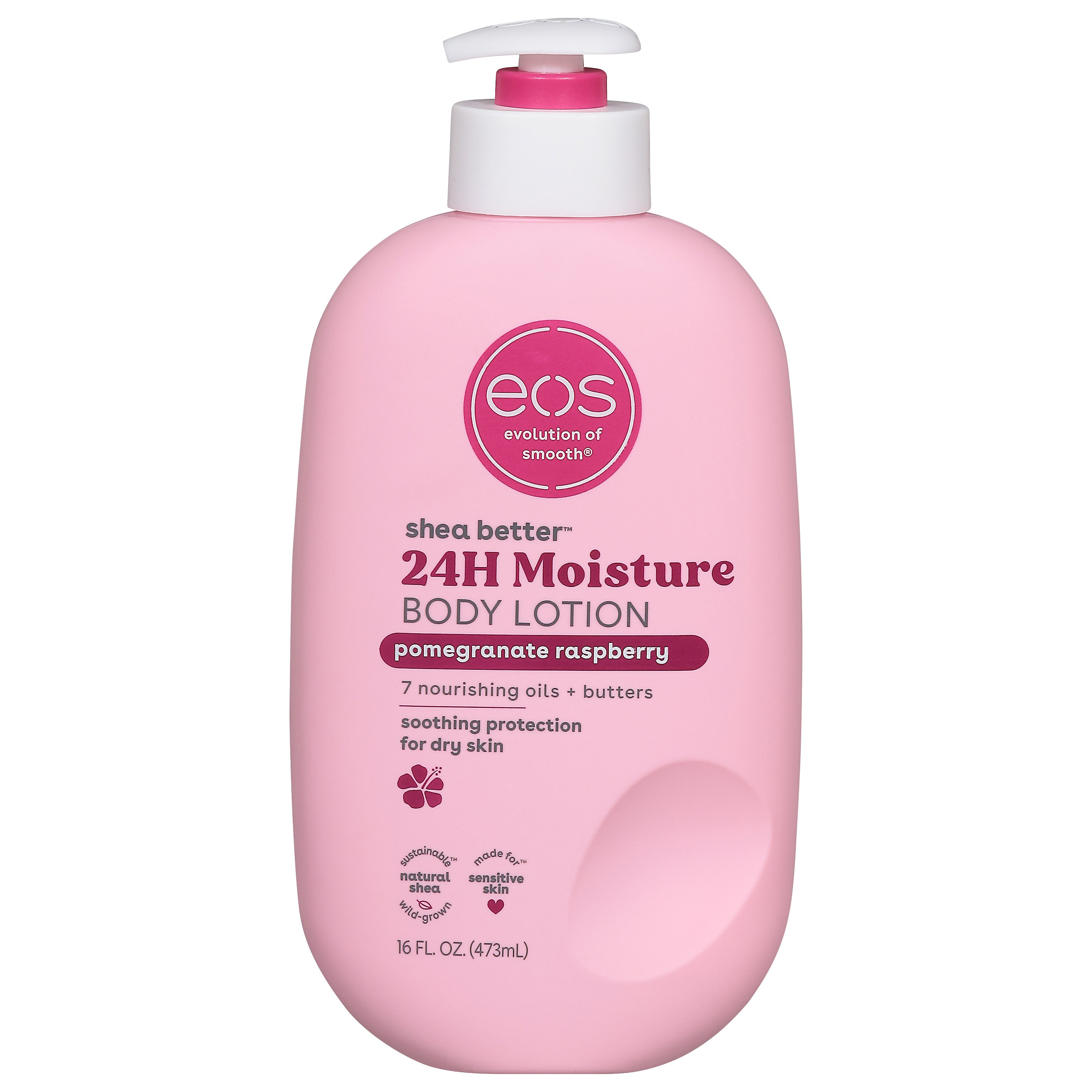 eos Shea Better 24H Moisture Body Lotion - Pomegranate Raspberry - Shop ...