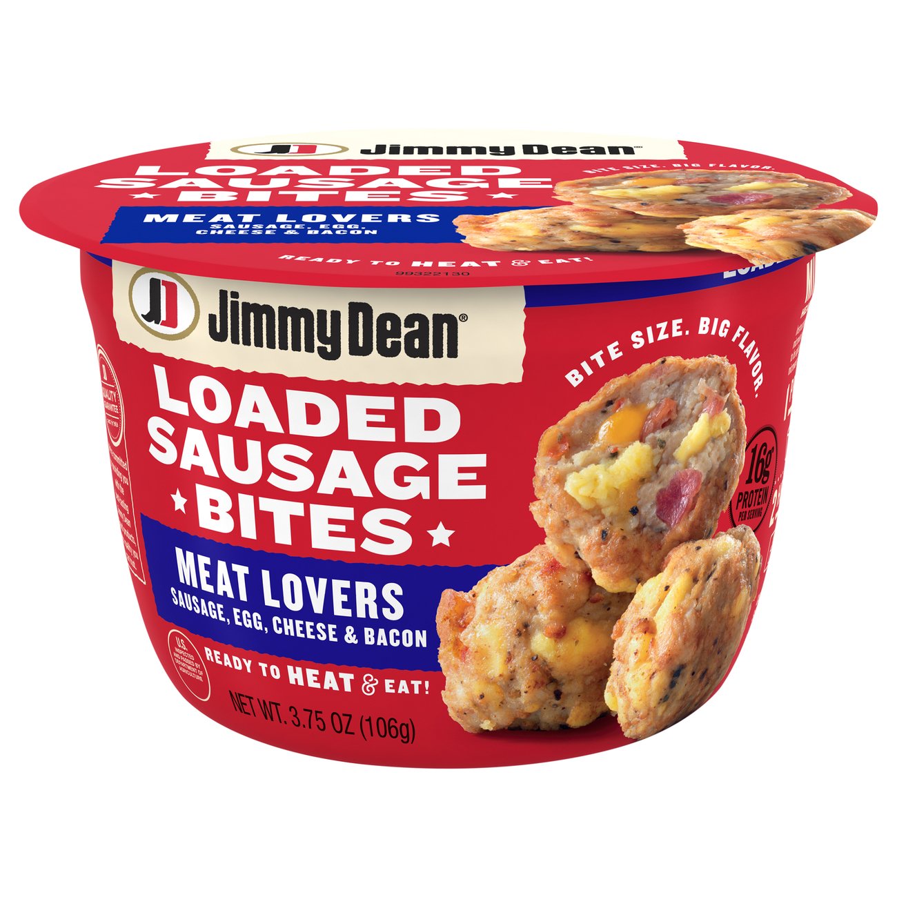 Jimmy Dean Loaded Sausage Bites - Meat Lovers - Shop Entrees & sides at ...