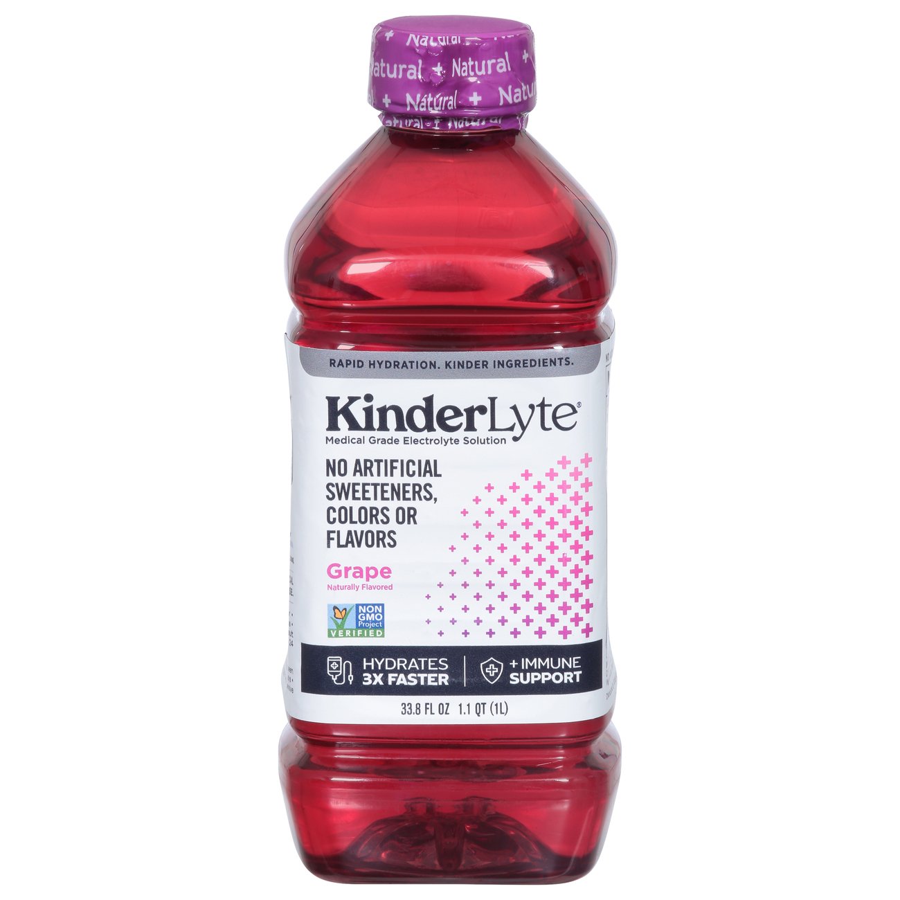 Kinderlyte Electrolyte Solution - Grape - Shop Electrolytes & shakes at ...