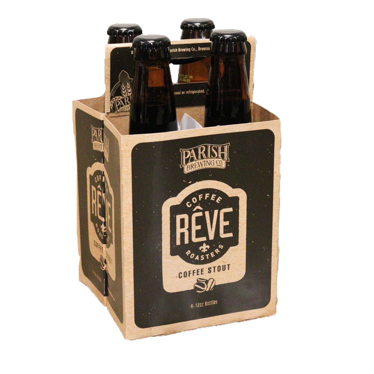 Parish Brewing Reve Coffee Stout Beer 4 pk Bottles - Shop Beer at H-E-B