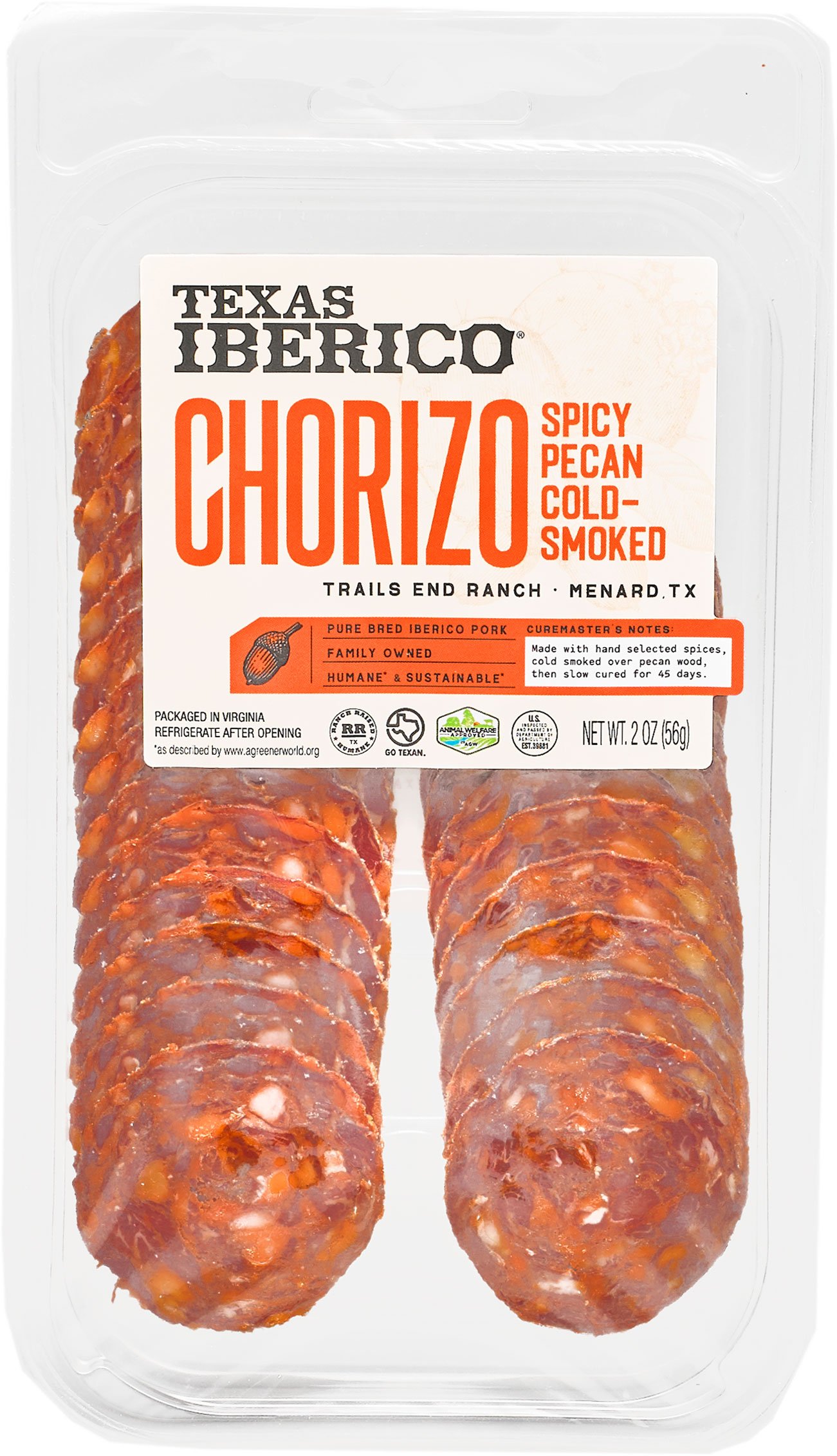 Texas Iberico Chorizo - Spicy Pecan Cold-Smoked - Shop Meat at H-E-B