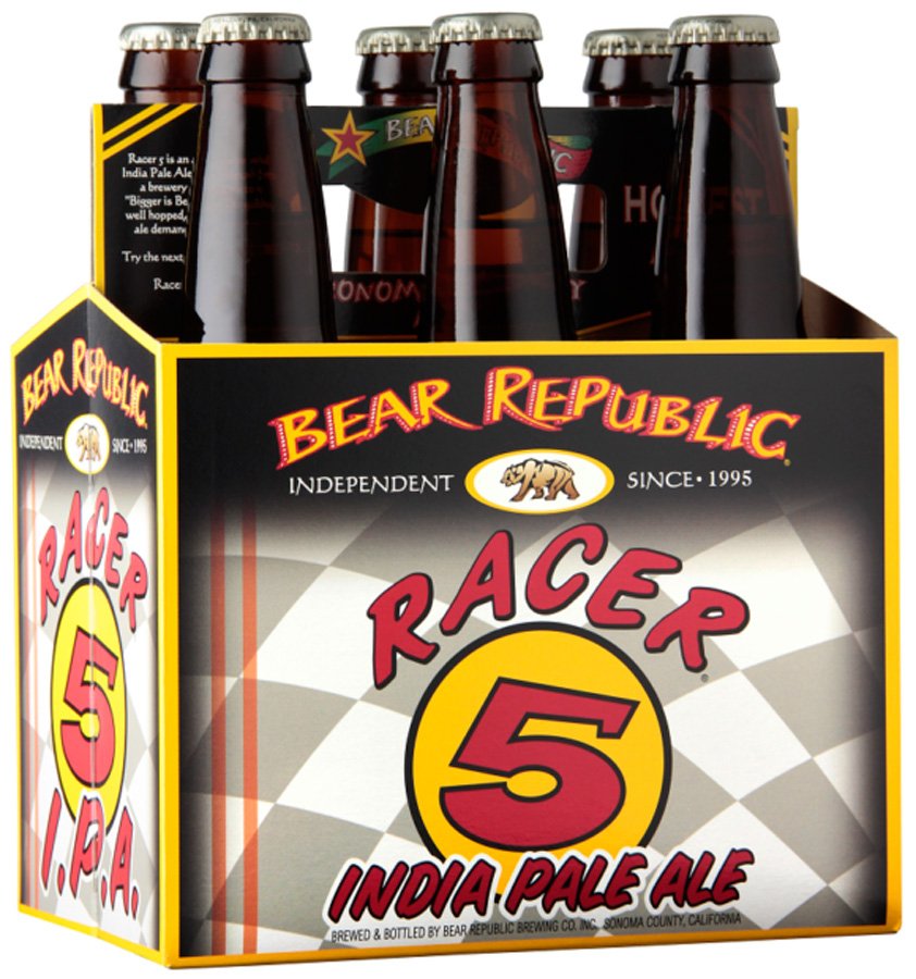 Bear Republic Racer 5 IPA Beer 12 oz Bottles - Shop Beer at H-E-B