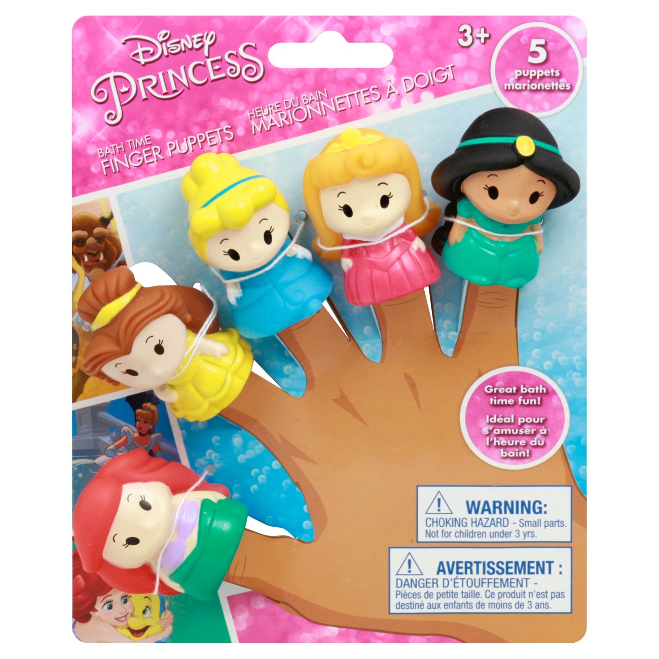 Disney Princess Finger Puppets - Shop Toys at H-E-B