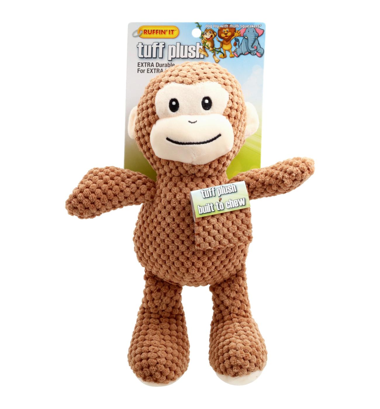 Ruffin' It Tuff Plush Elephant Dog Toy - Shop Plush toys at H-E-B