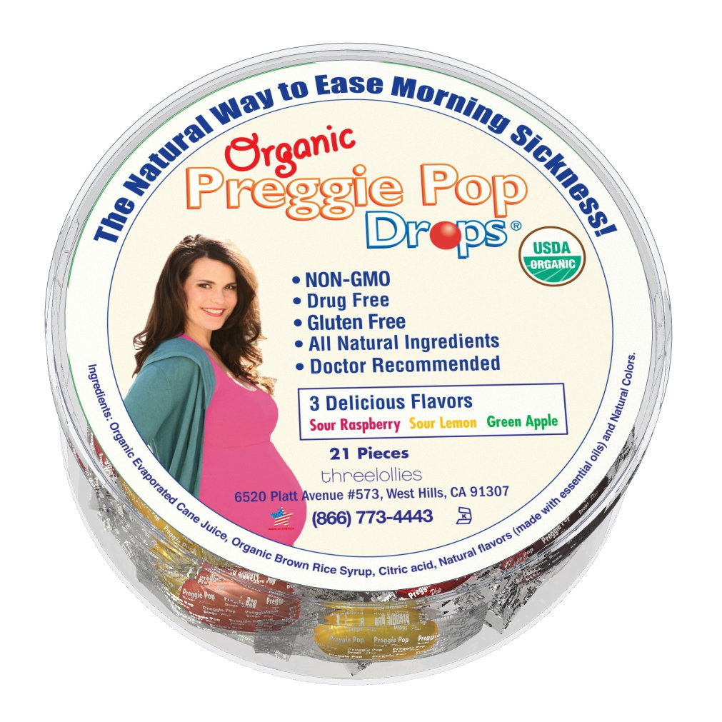 Preggie Pops Organic Morning Sickness Drops - Shop Medicines ...