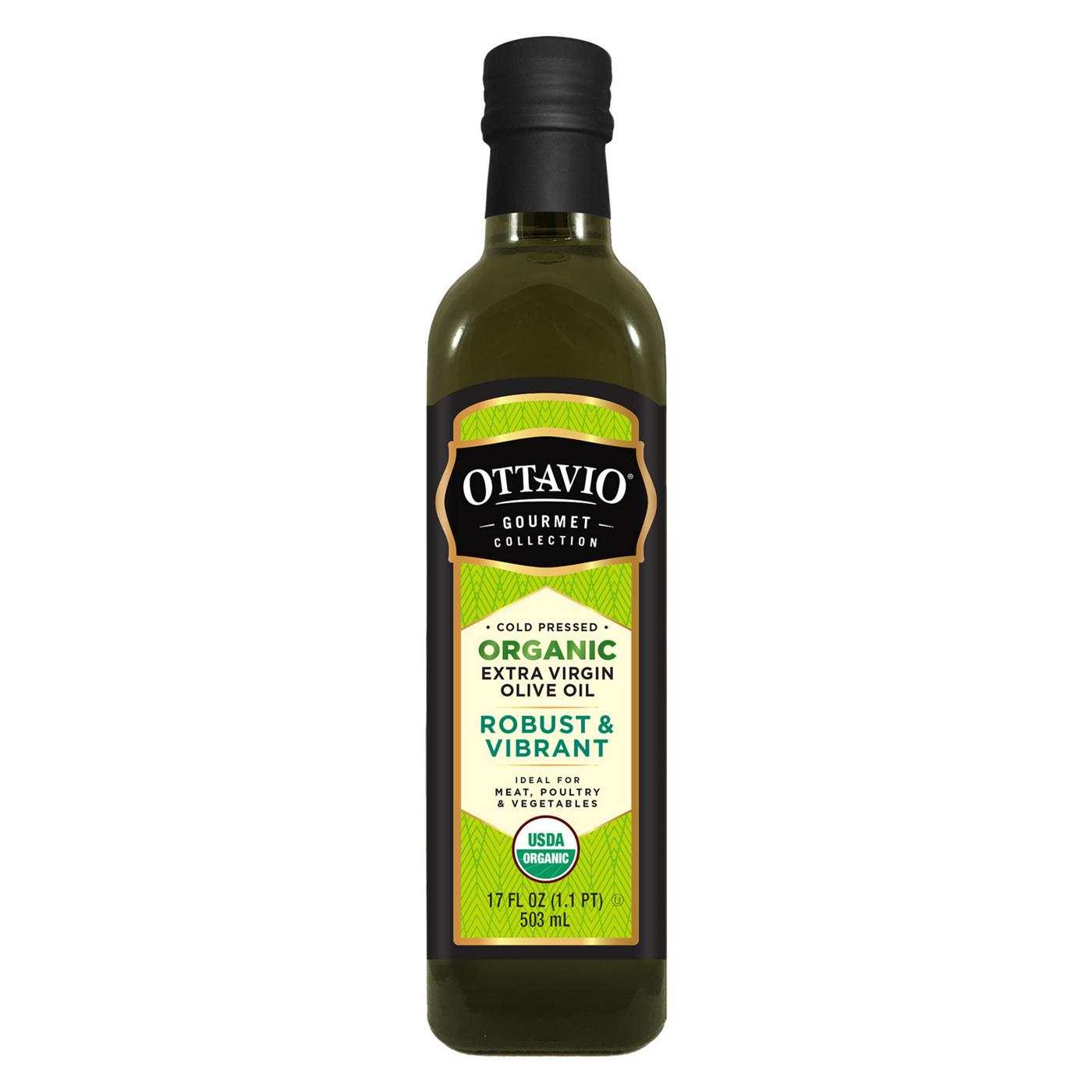 Ottavio Gourmet Collection Organic Robust & Vibrant Extra Virgin Olive ...