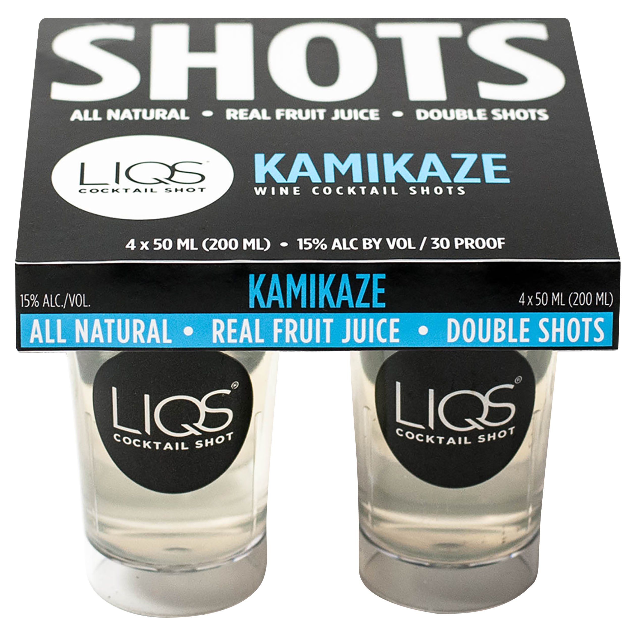 Liqs Kamikaze Wine Cocktail Shots - Shop Cocktail mixers at H-E-B