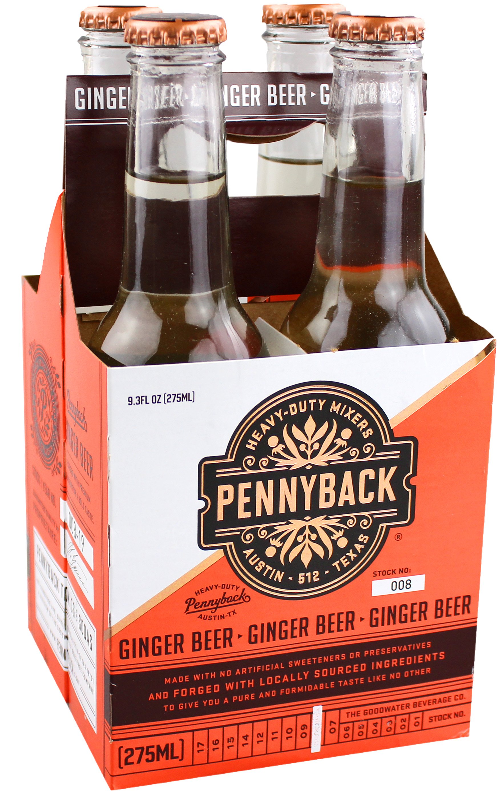Pennyback Ginger Beer 9.3 oz Bottles - Shop Cocktail mixers at H-E-B