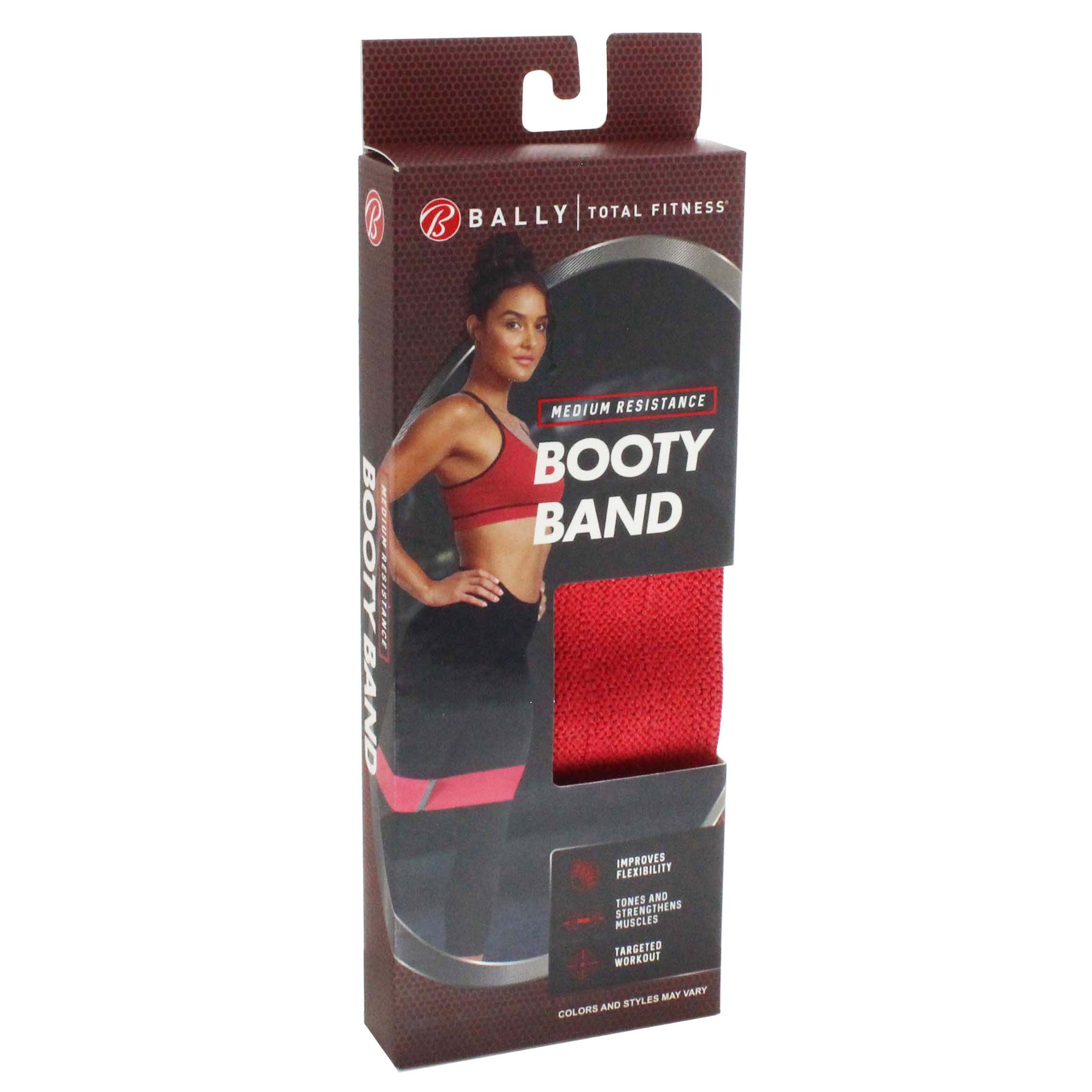 Bally's Total Fitness Medium Resistance Booty Band - Shop Fitness ...