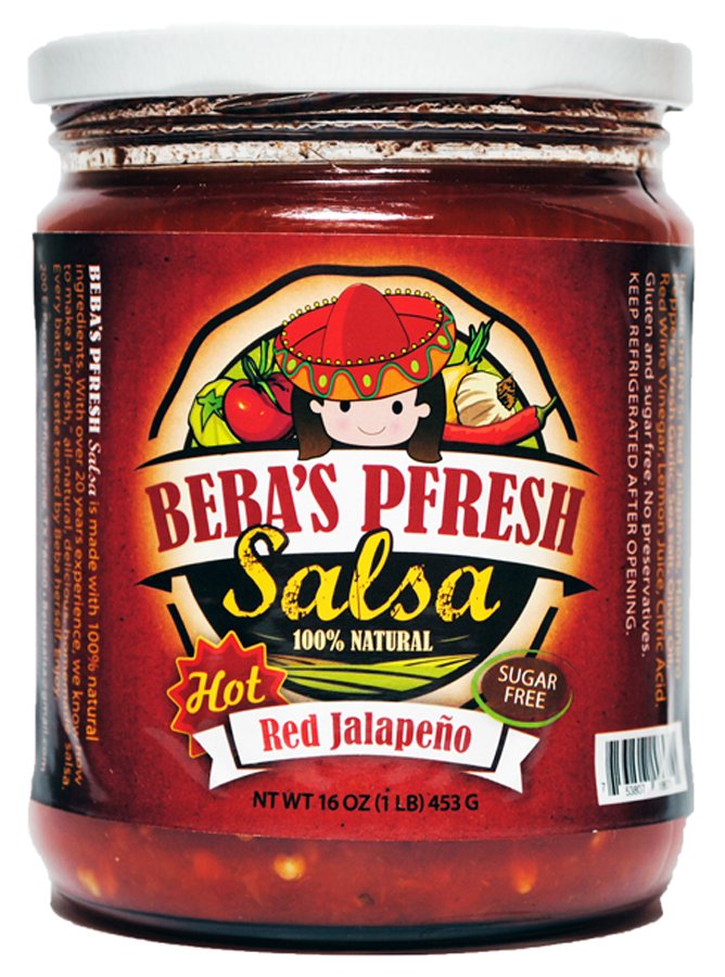 Beba's Pfresh Salsa Red Jalapeno, 16 oz | Central Market - Really Into Food