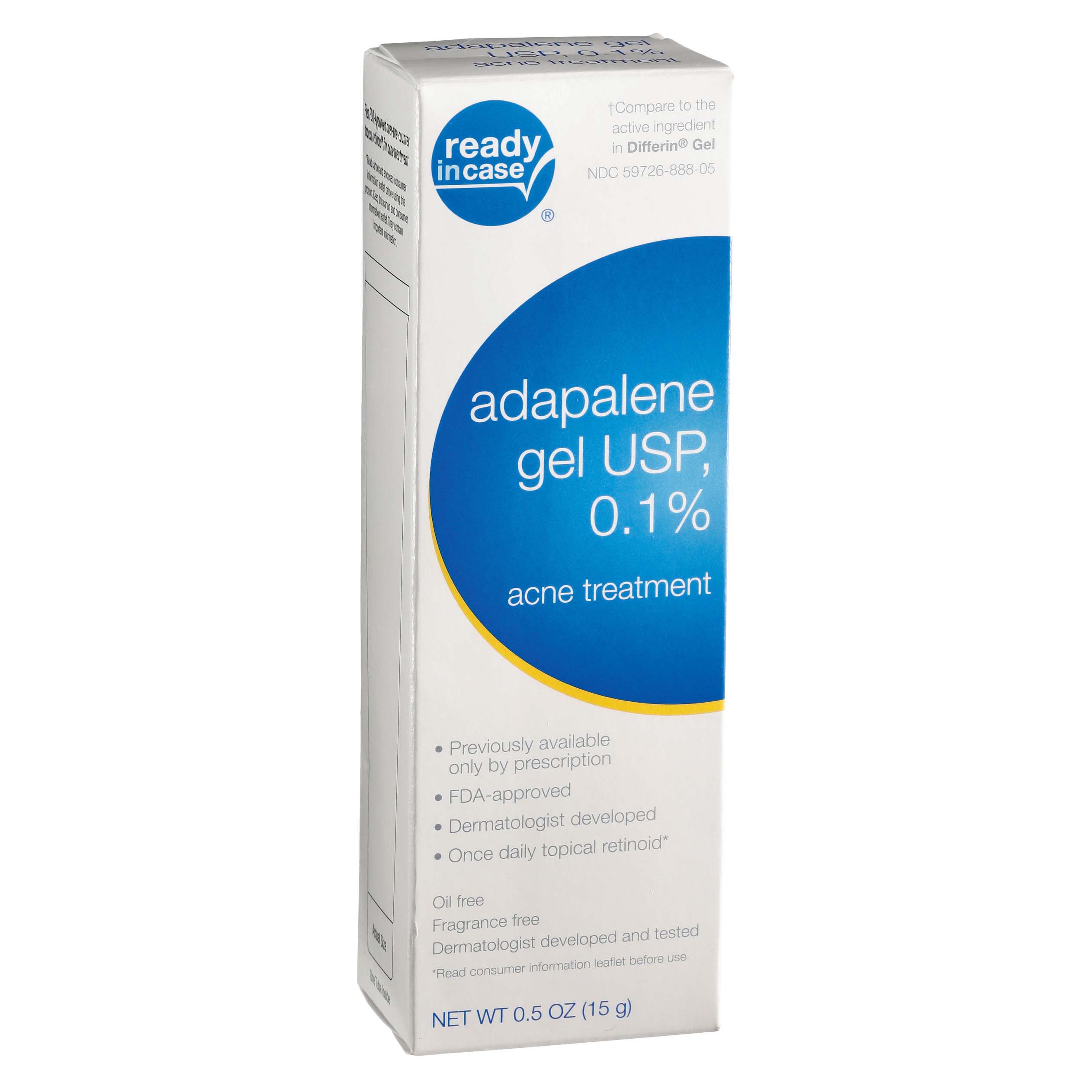 Ready in Case Adapalene Gel Acne Treatment - Shop Facial cleansers ...