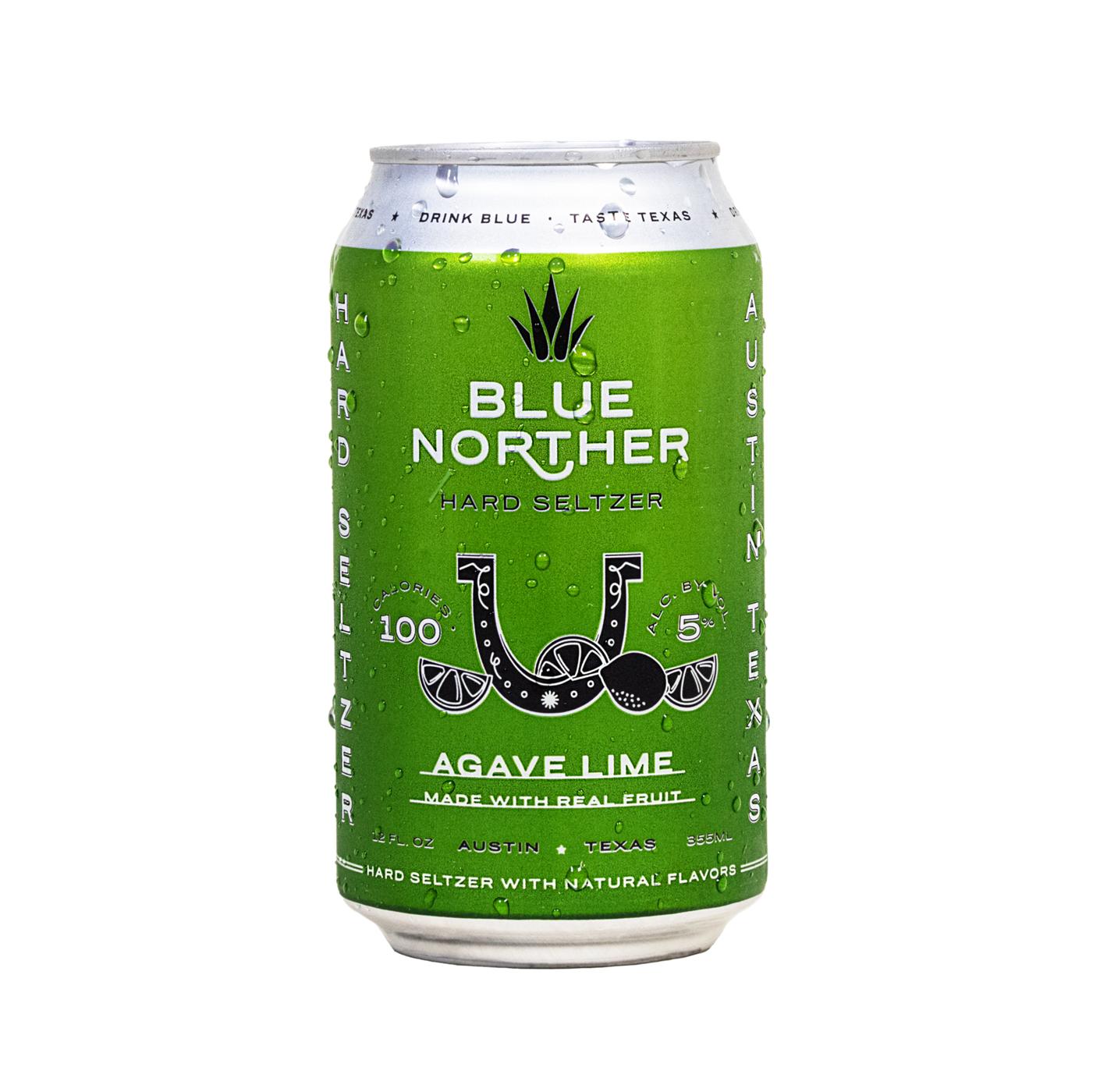 Blue Norther Agave Lime Hard Seltzer 12 oz Cans - Shop Malt Beverages ...