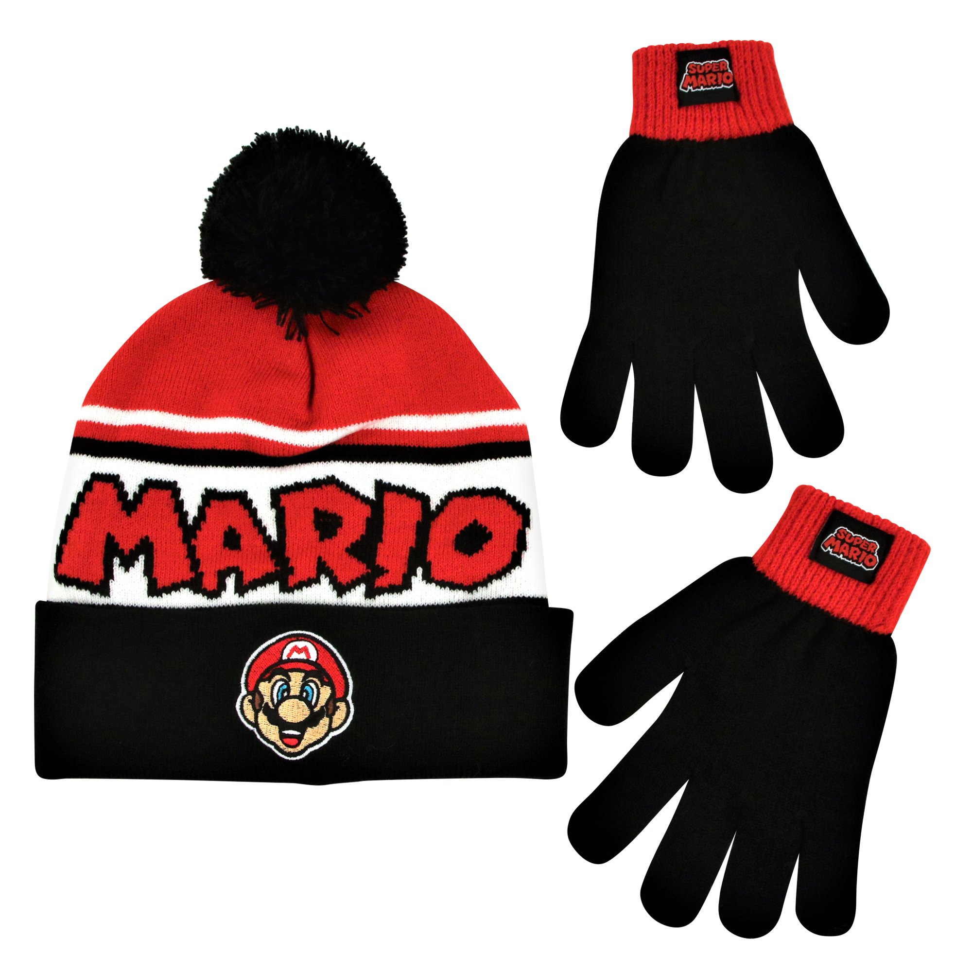 Nintendo Mario Hat and Glove Set - Shop Hats & hair accessories at H-E-B