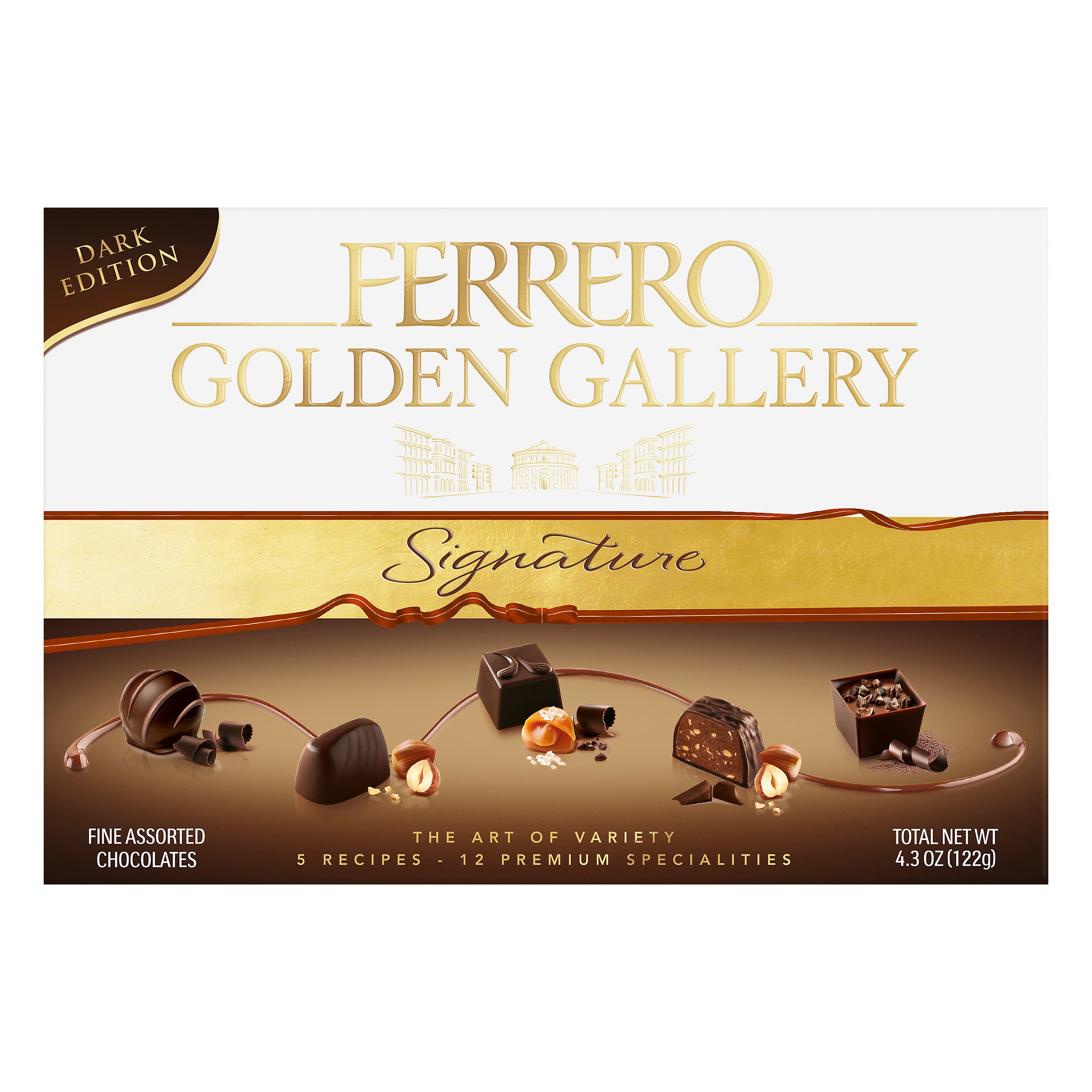 Ferrero Golden Gallery Signature Fine Assorted Dark Chocolates - Shop ...