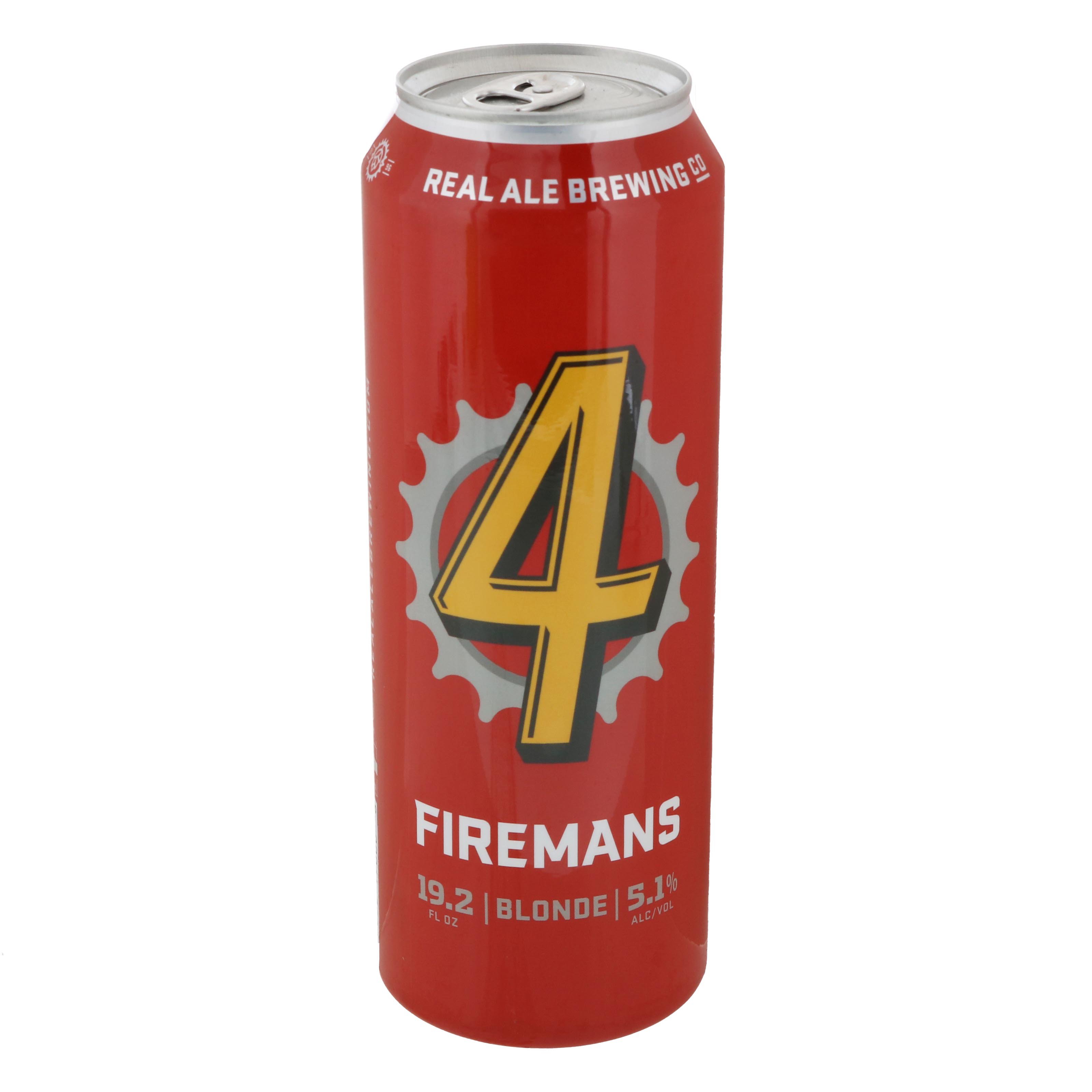 Real Ale Firemans 4 Blonde Ale Craft Beer - Shop Beer at H-E-B