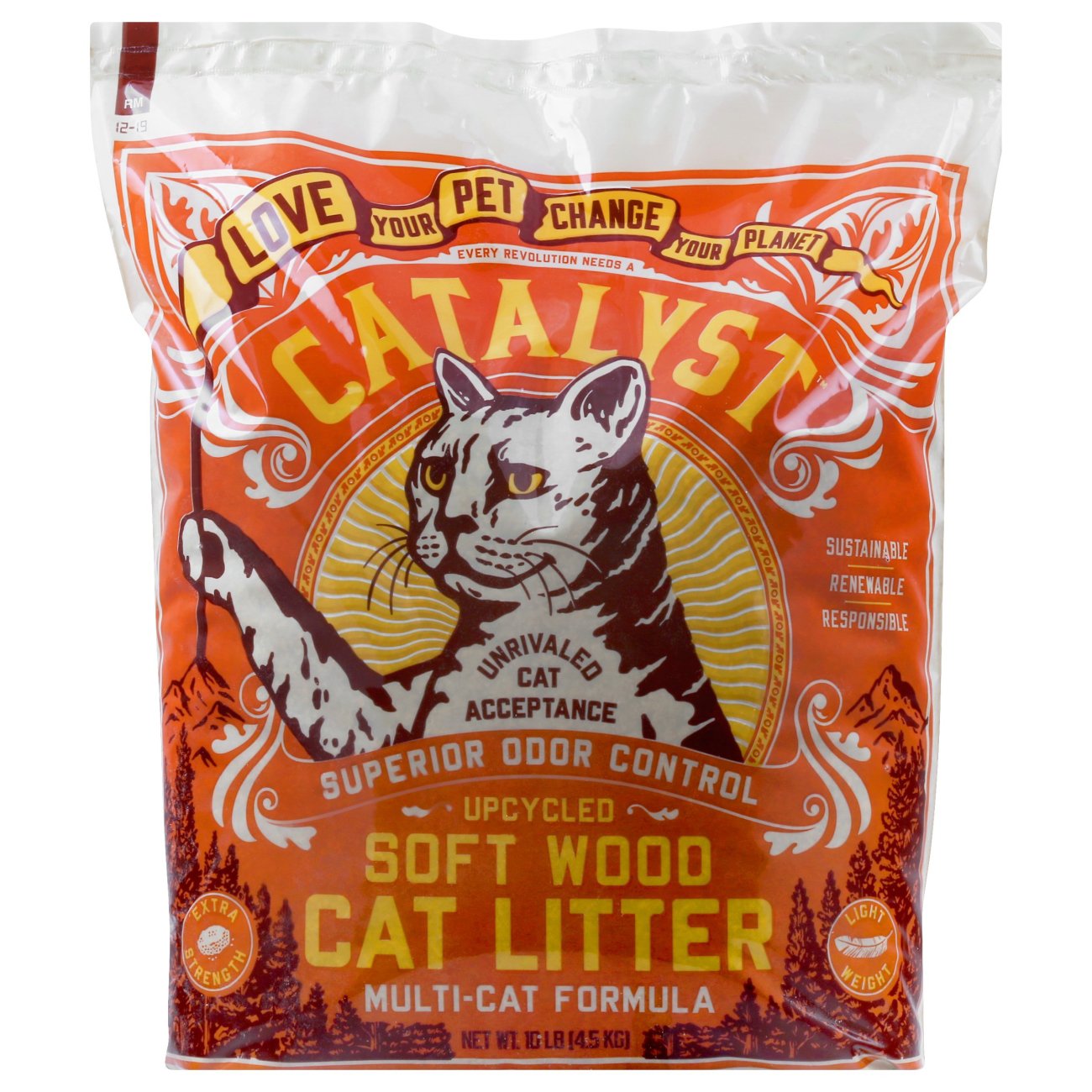 Catalyst Soft Wood Multi-Cat Litter - Shop Litter & litter boxes at H-E-B