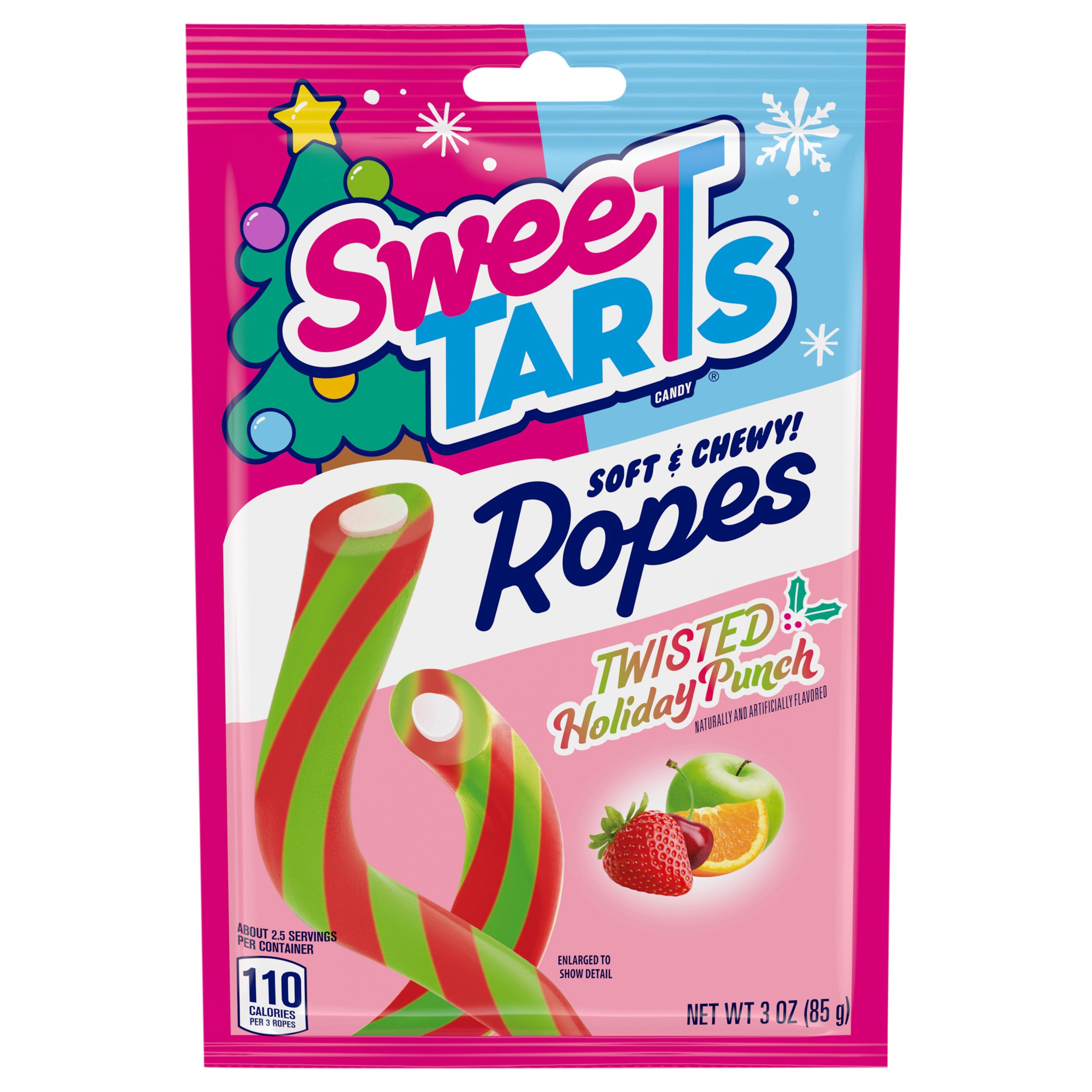 SweeTARTS Ropes Twisted Holiday Punch Candy - Shop Candy at H-E-B