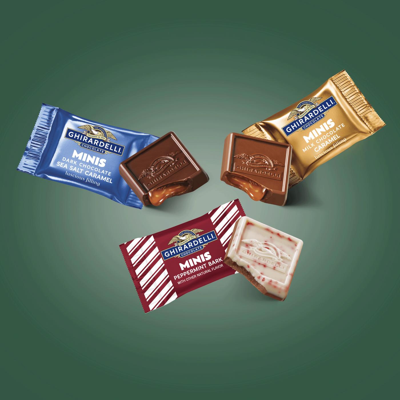 Ghirardelli Minis Chocolate Assortment Holiday Squares - Shop Candy at ...