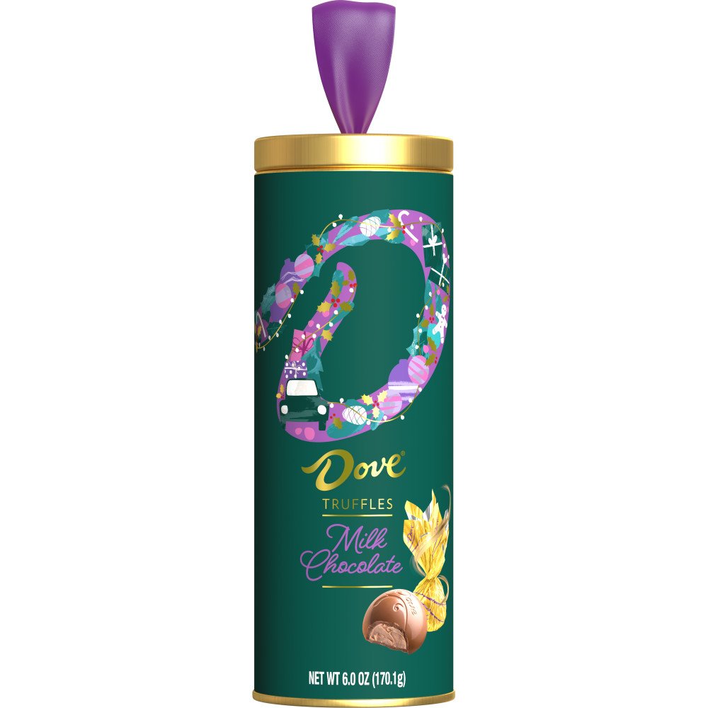 Dove Truffles Milk Chocolate Candy Stocking Stuffer Tube - Shop Candy ...