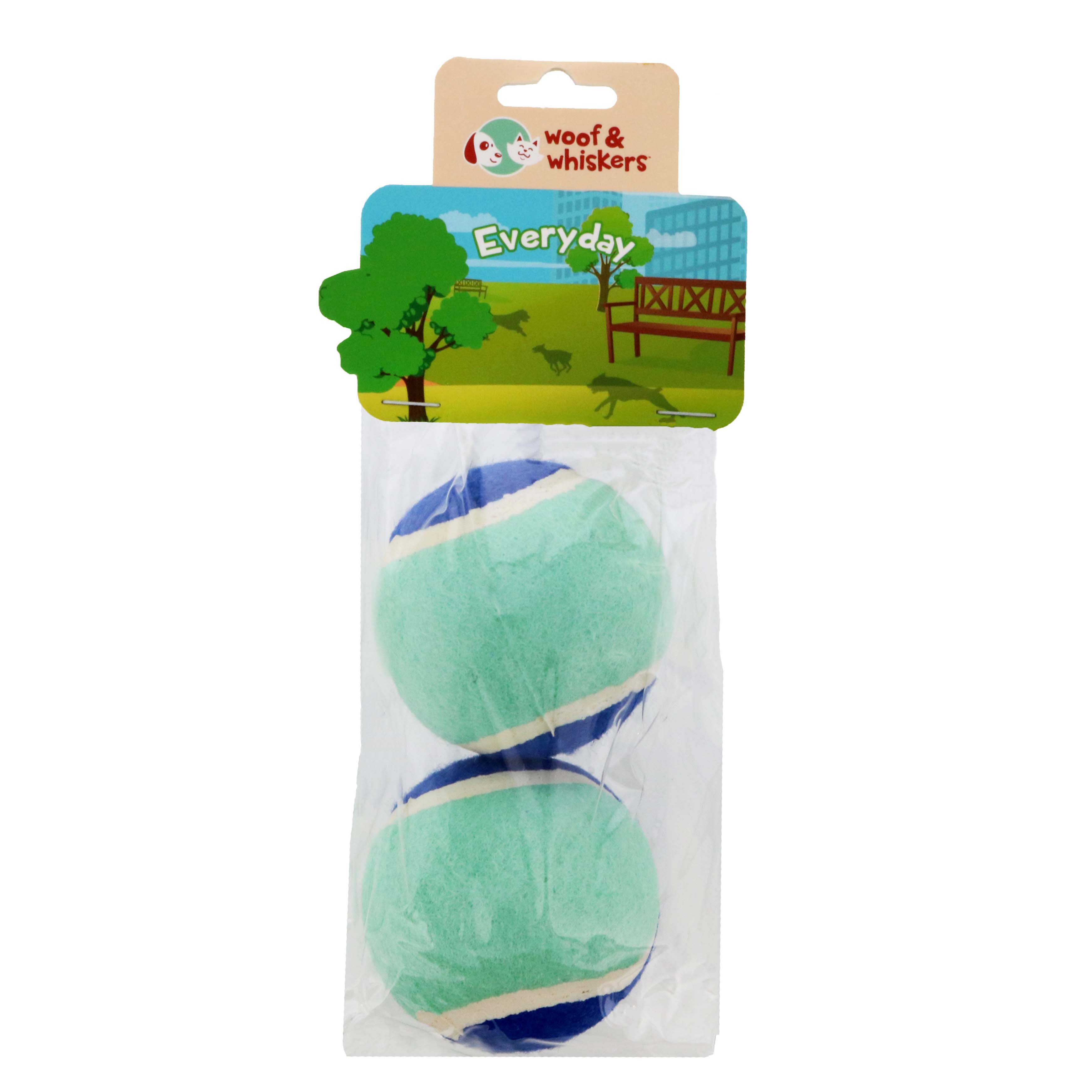Woof & Whiskers Tennis Ball Dog Toys - Shop Balls & fetch toys at H-E-B