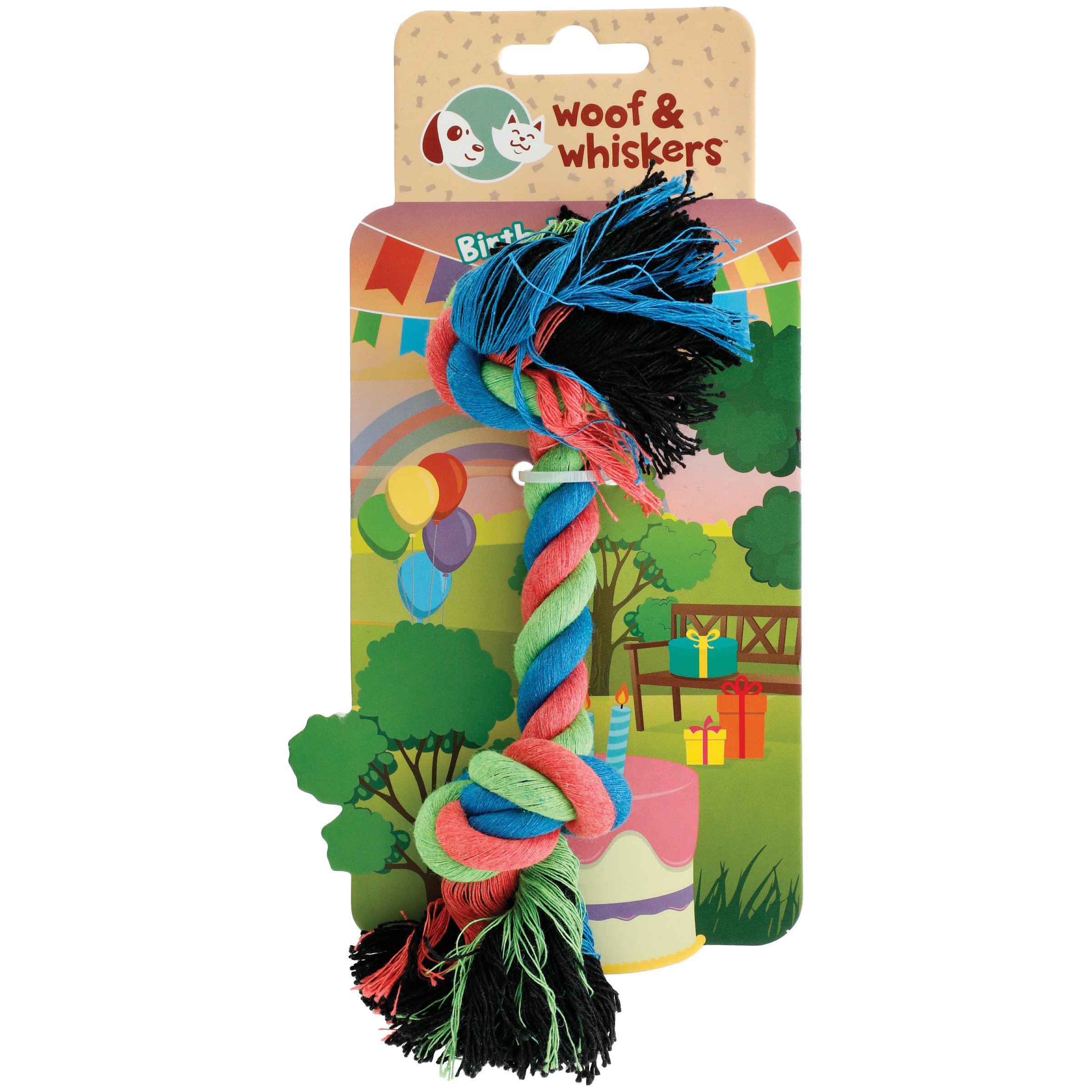 Woof & Whiskers Small Knotted Rope Dog Toy - Shop Rope & Tug Toys at H-E-B