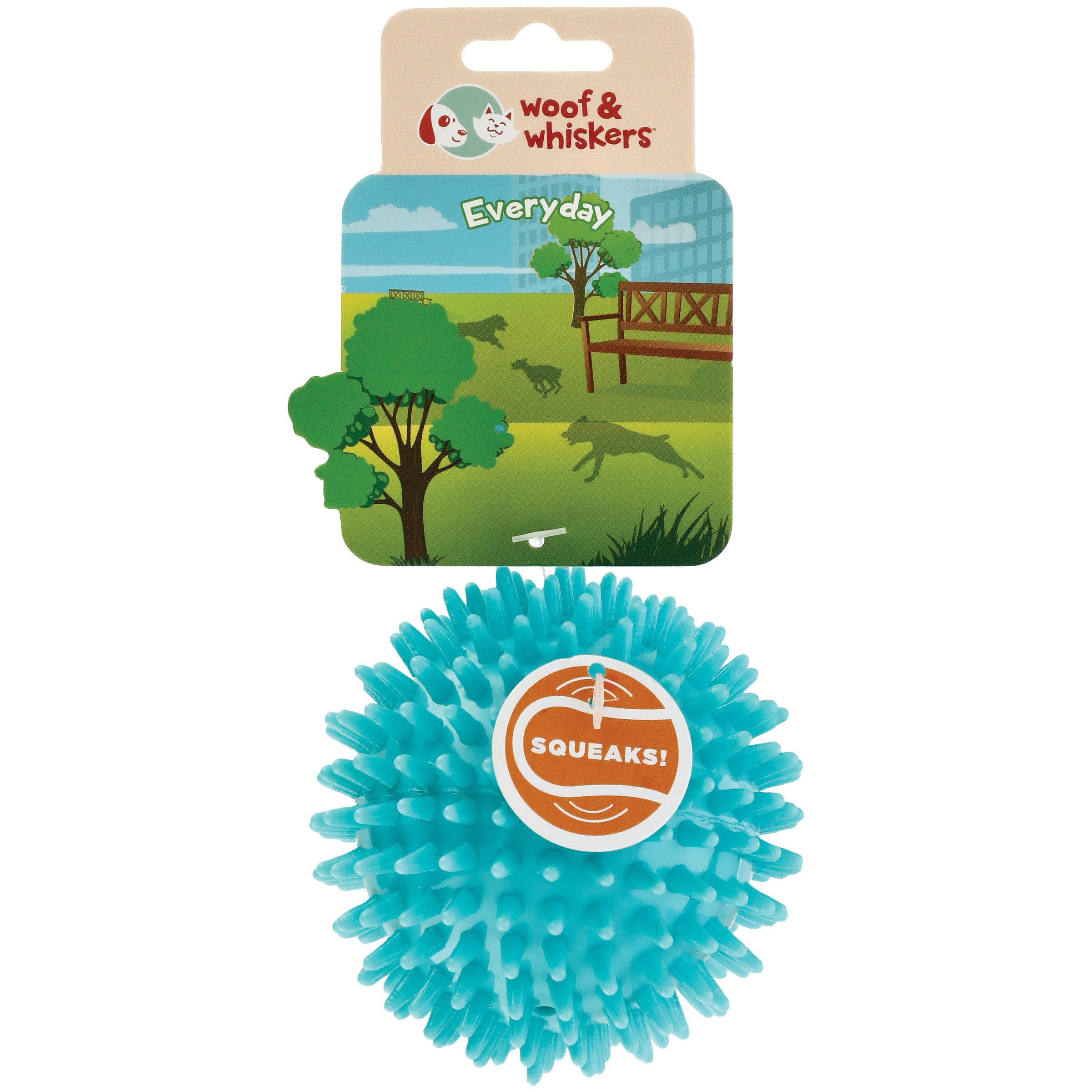 Woof & Whiskers Spiky Ball Dog Toy - Shop Chew toys at H-E-B