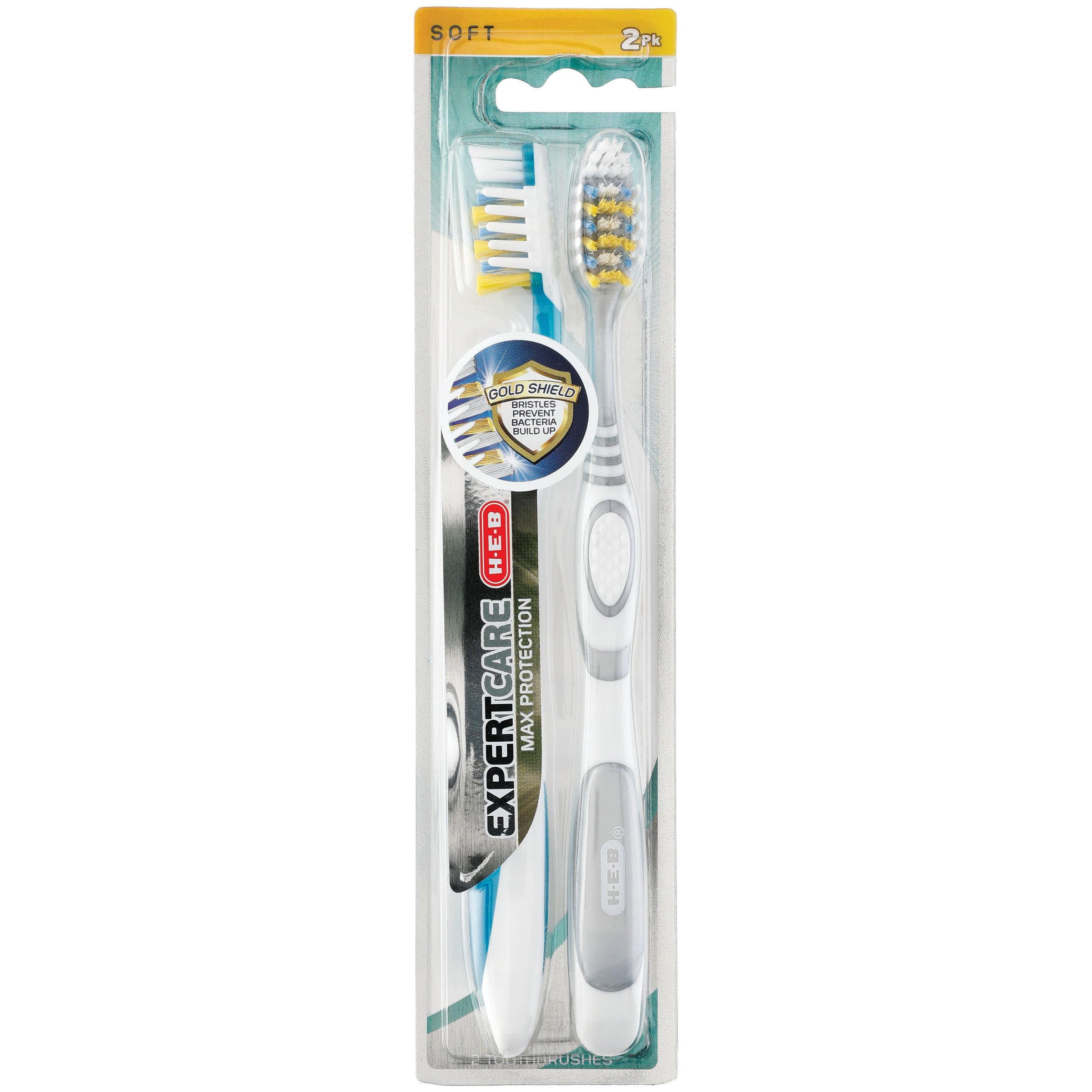 H-E-B Expert Care Max Protection Toothbrush Soft - Shop Toothbrushes at ...