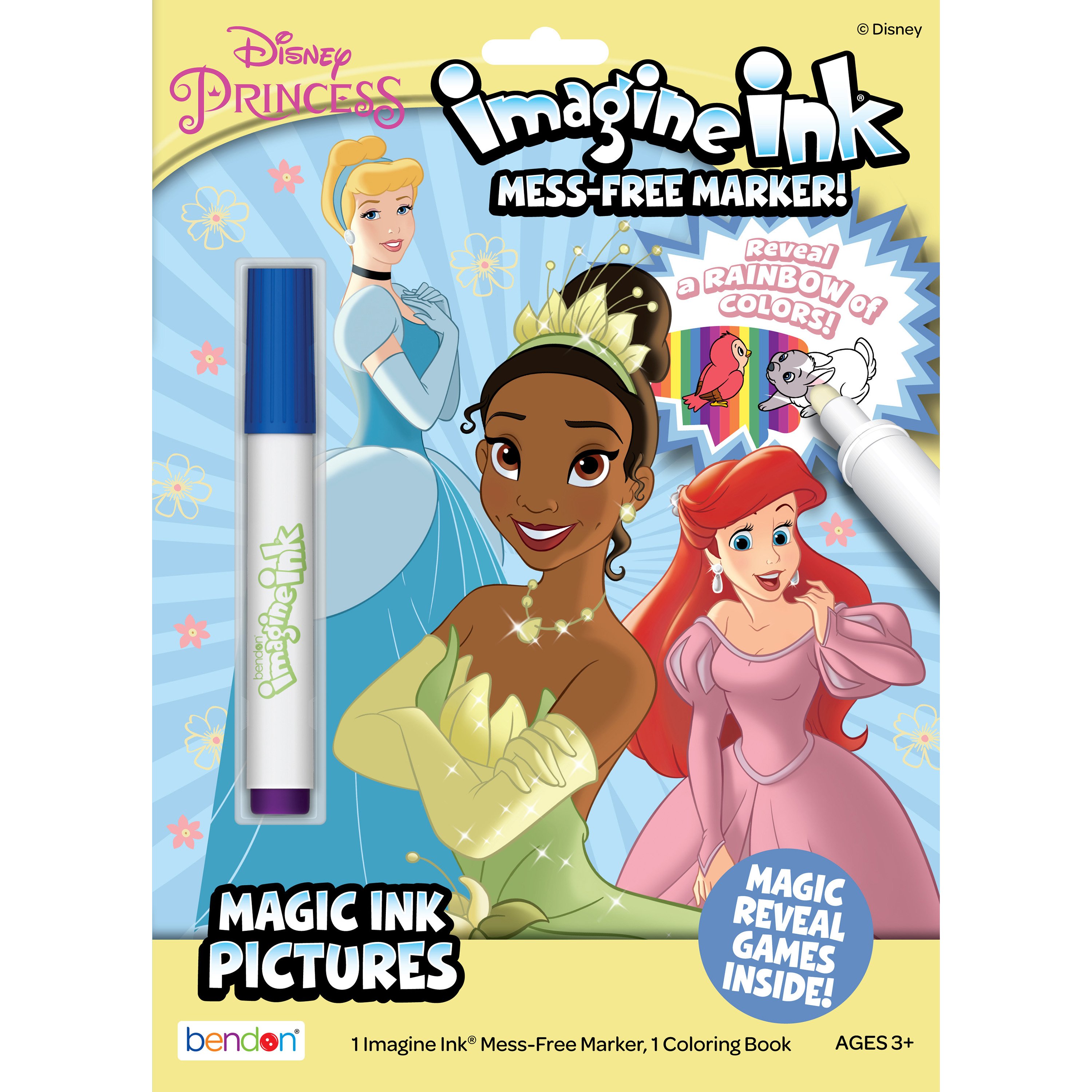 Bendon Disney Princess Imagine Ink - Shop Books & coloring at H-E-B