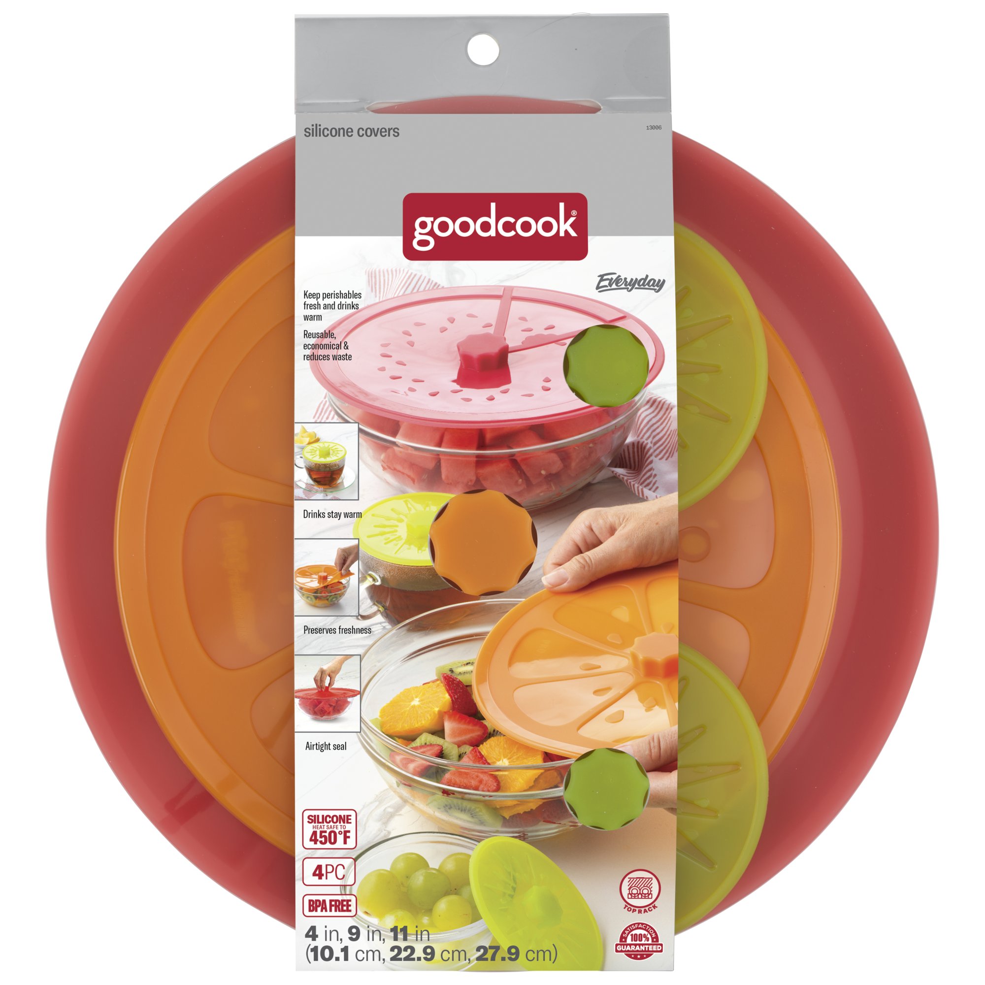 GoodCook Everyday Silicone Lid Covers - Shop Utensils & gadgets at H-E-B