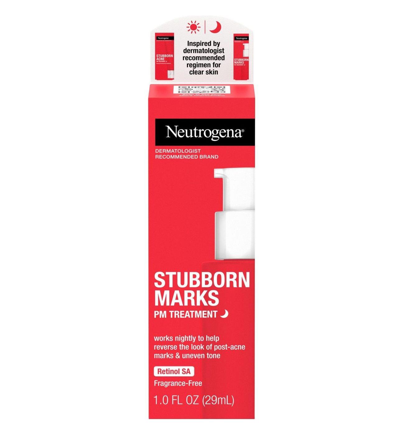 Neutrogena Stubborn Marks PM Treatment with Retinol SA - Shop Facial ...