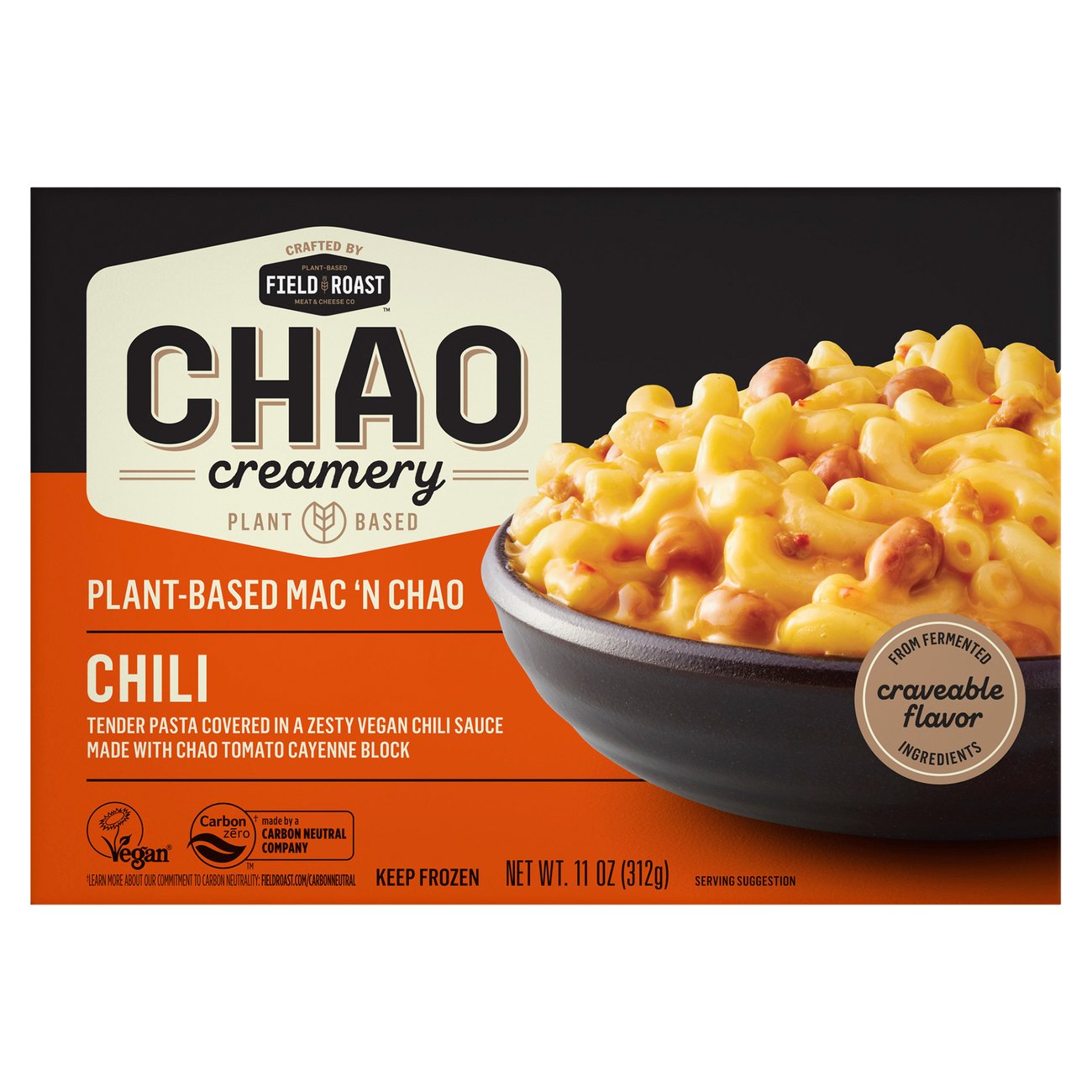 Field Roast Plant-Based Chili Mac 'N Chao Frozen Meal - Shop Entrees ...
