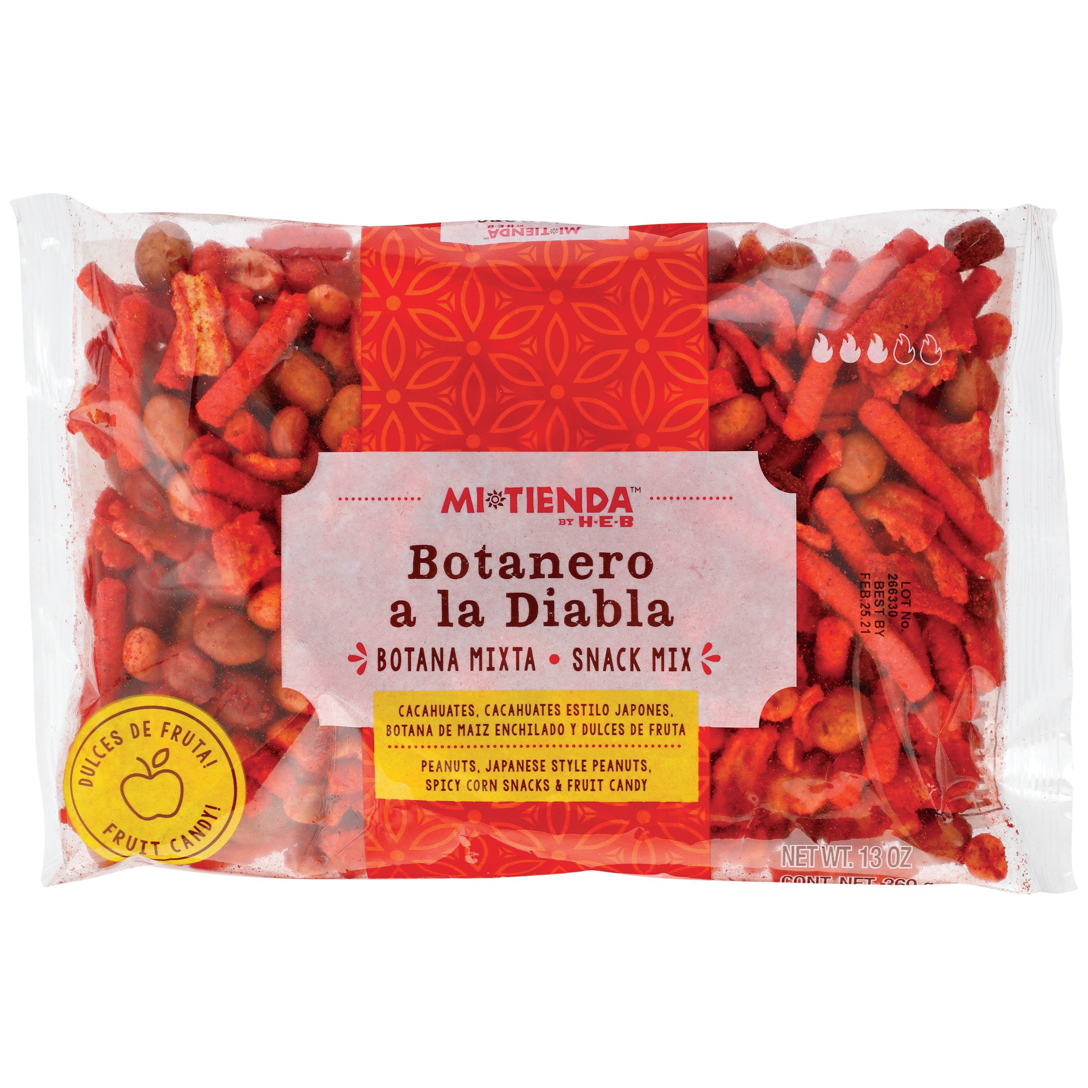 H-E-B Mi Tienda Botanero a la Diabla Snack Mix - Shop Trail mix at H-E-B