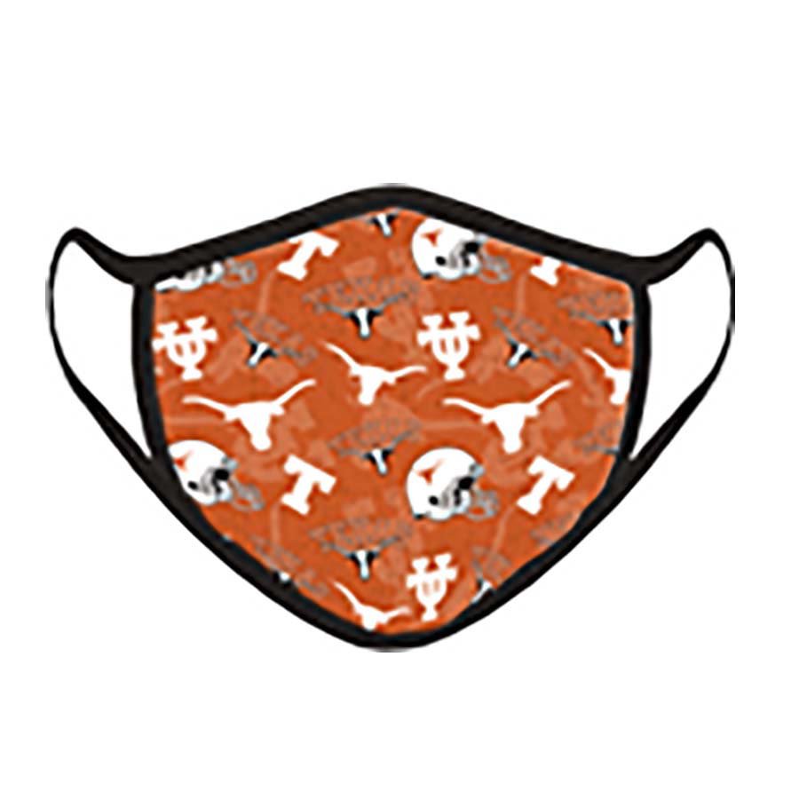 Fabrique Innovations Texas Longhorns Protective Cotton Face Mask - Shop ...