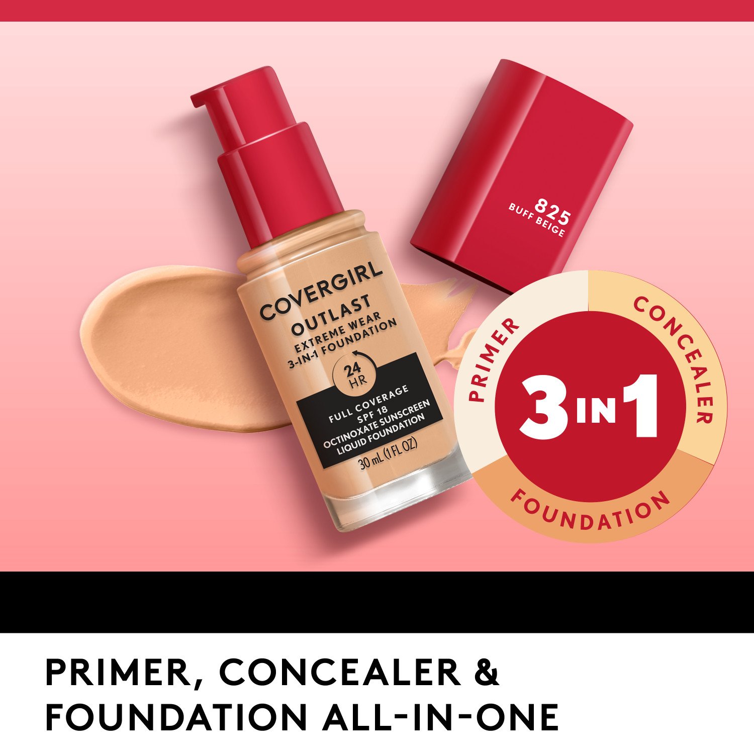 Covergirl 3 In 1 Foundation Swatches