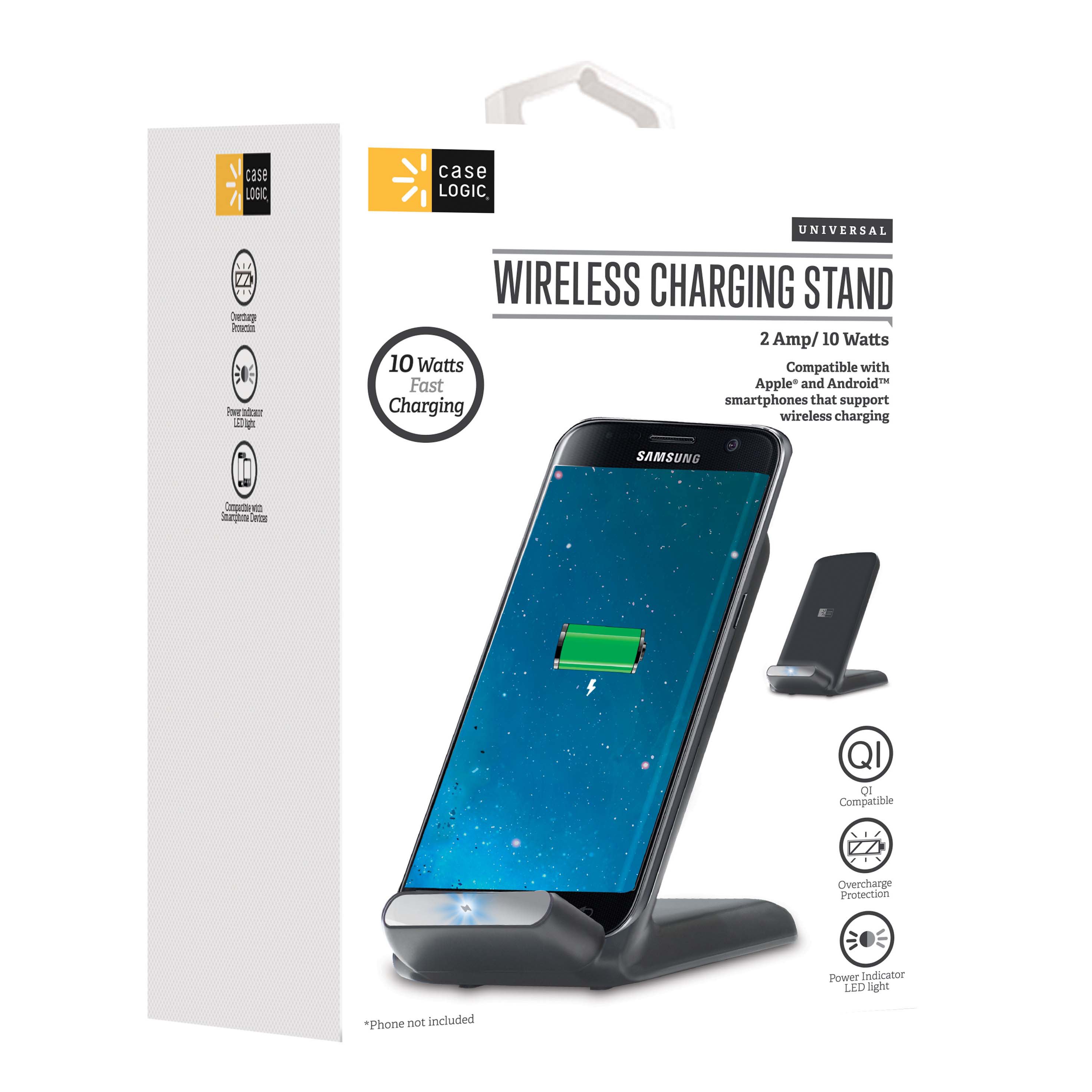 Case Logic 2 AMP Wireless Charging Stand - Shop Phone chargers at H-E-B