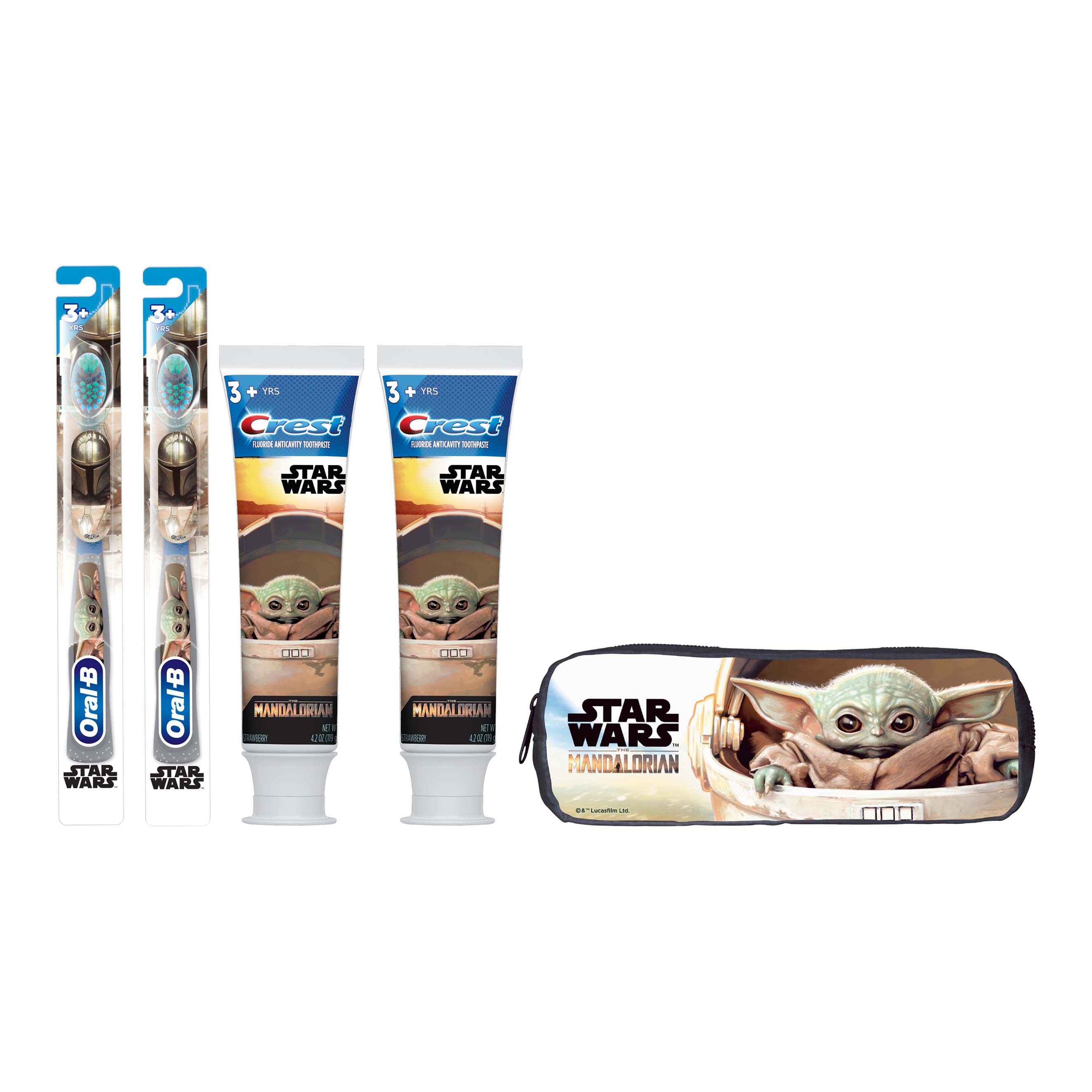 Crest & Oral-B Kids Star Wars Mandalorian Holiday Kit - Shop Toothpaste ...