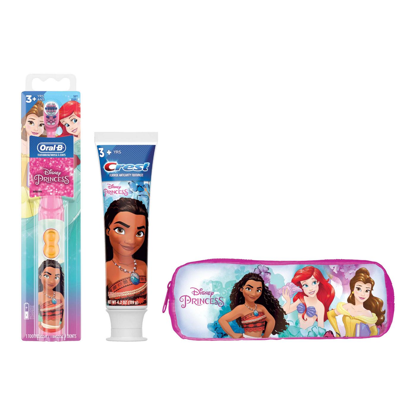 Crest & Oral-B Kids Disney Princess Holiday Kit - Shop Toothpaste at H-E-B
