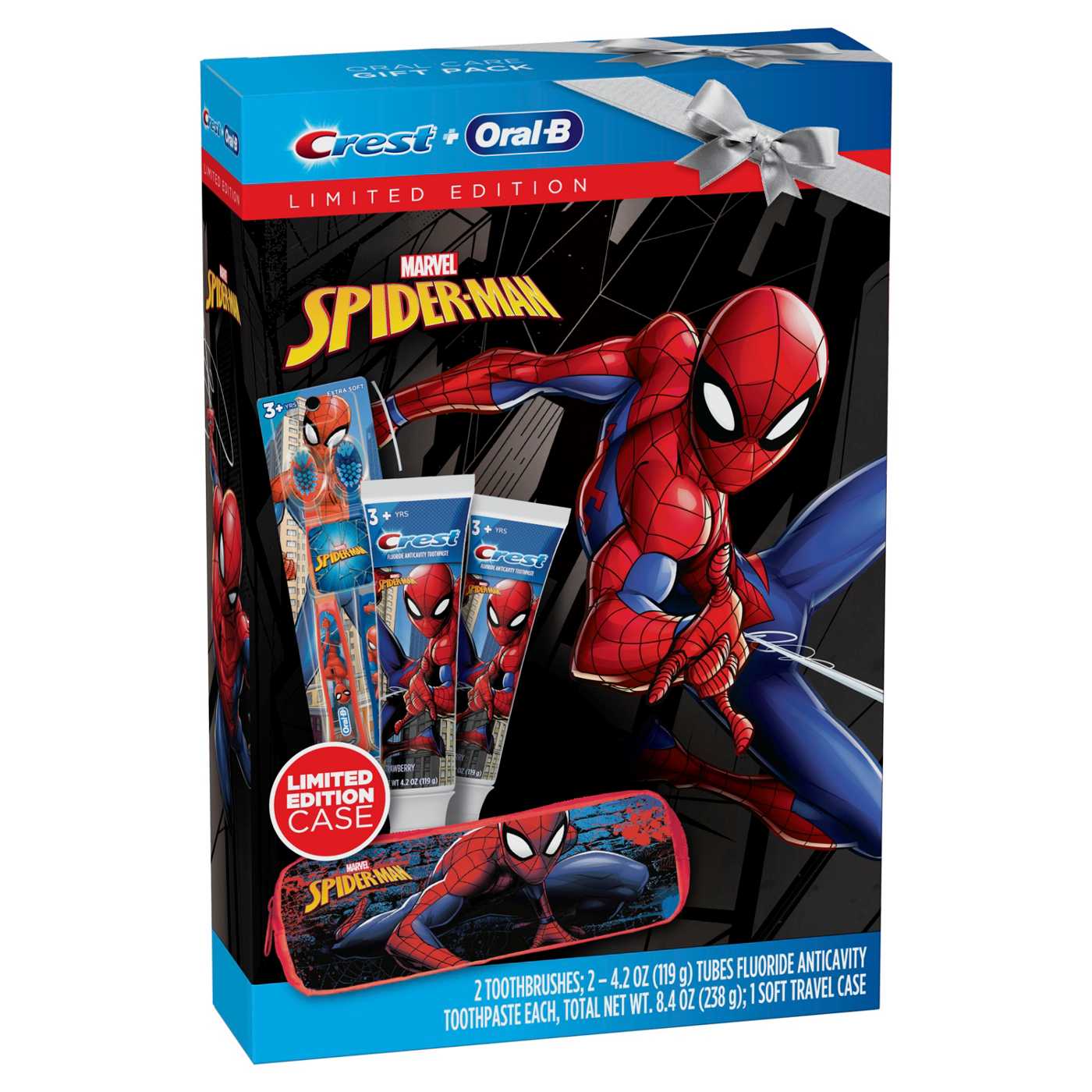 Crest & Oral-B Kids Spiderman Holiday Kit - Shop Toothpaste at H-E-B