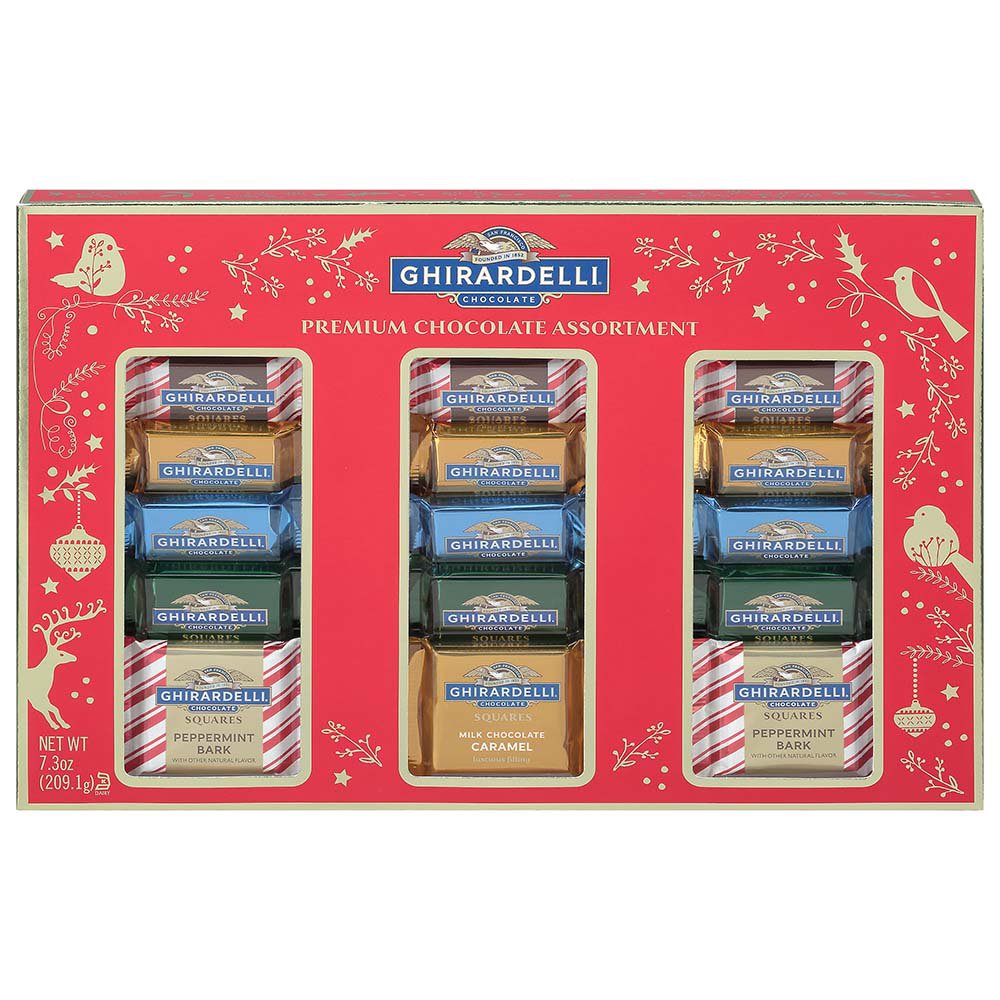 Ghirardelli Premium Chocolate Assortment Holiday Gift Box - Shop Candy ...