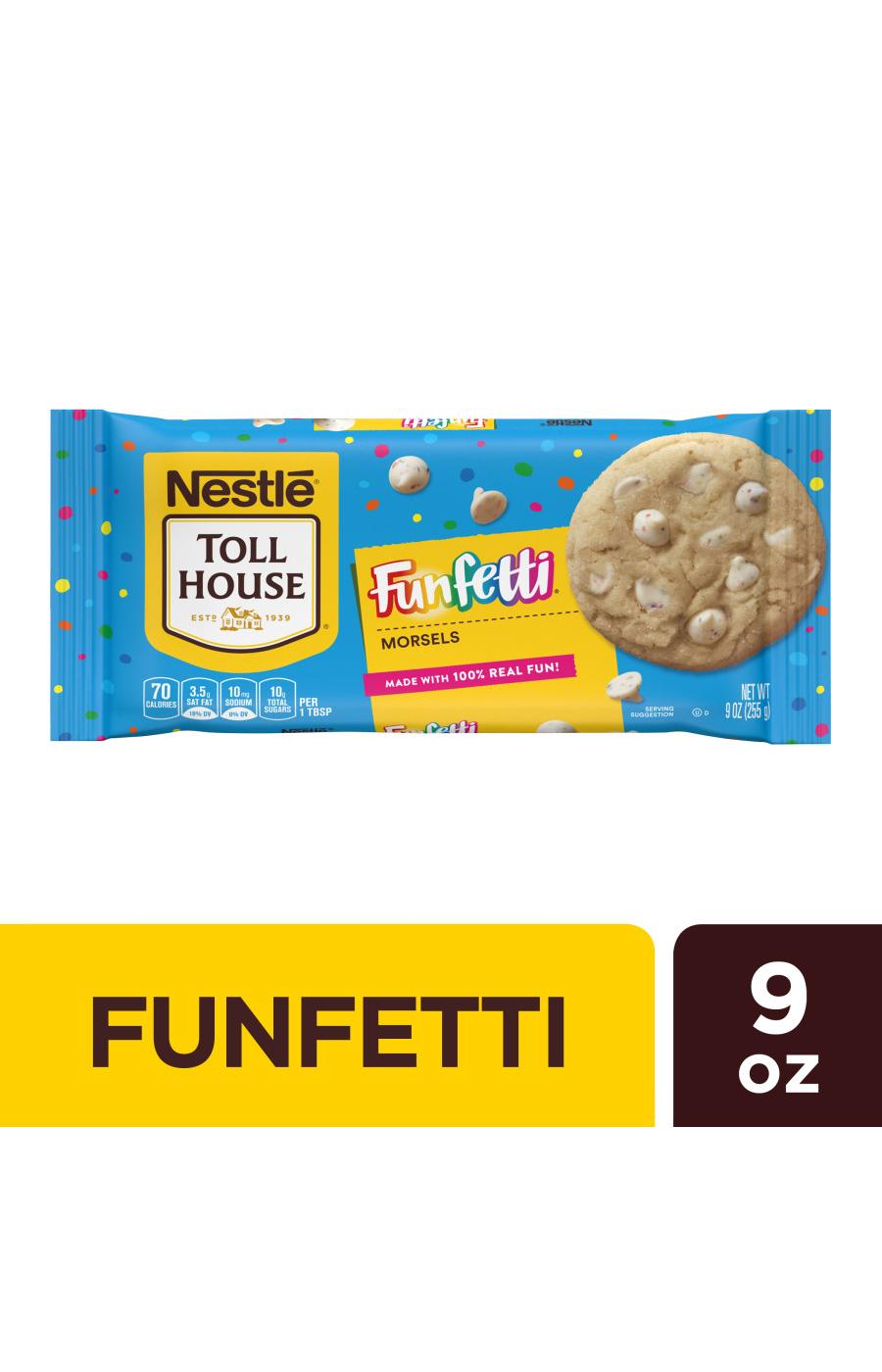 Nestle Toll House Funfetti Morsels - Shop Baking chocolate & candies at ...