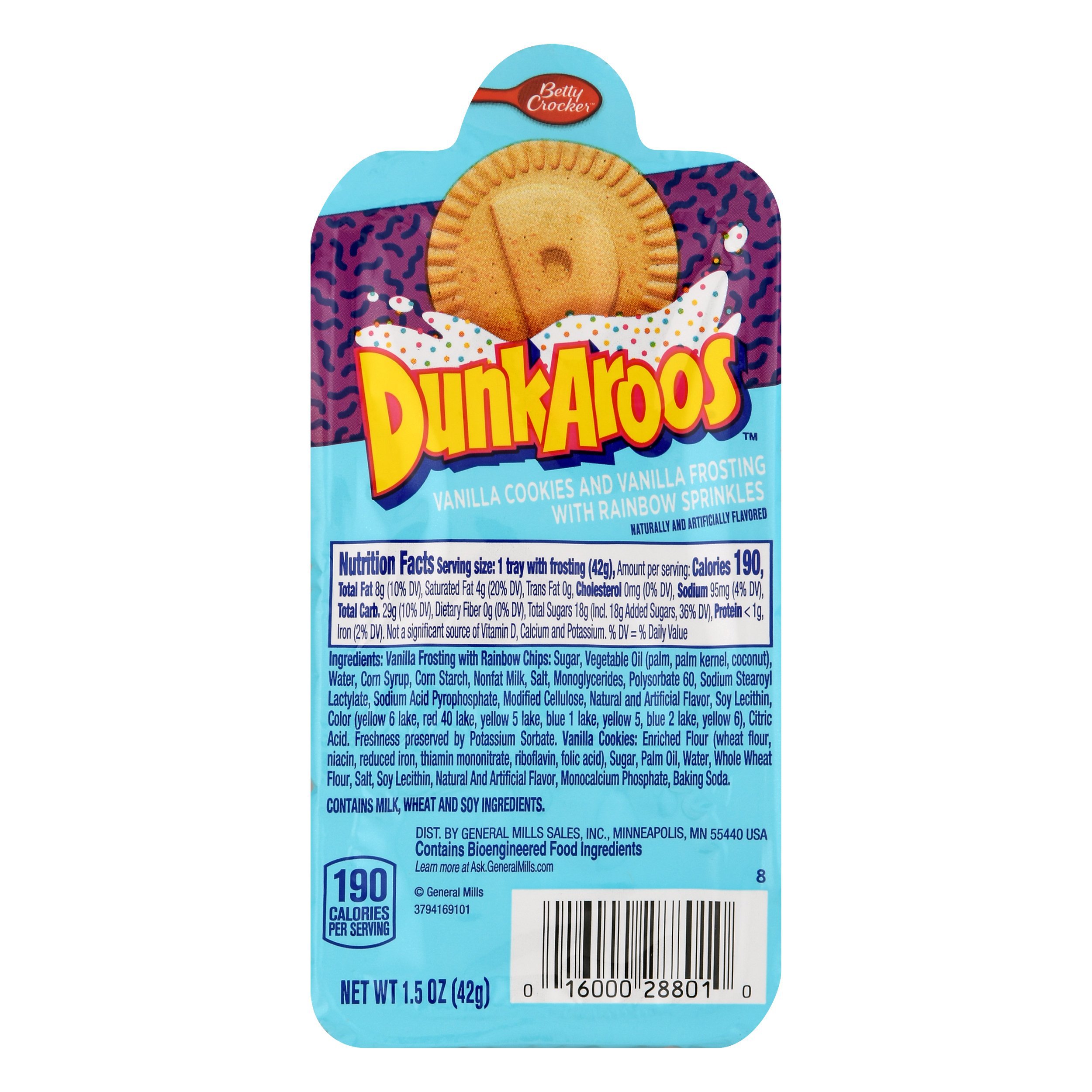 Dunkaroos Vanilla Cookies with Vanilla Frosting & Sprinkles - Shop ...