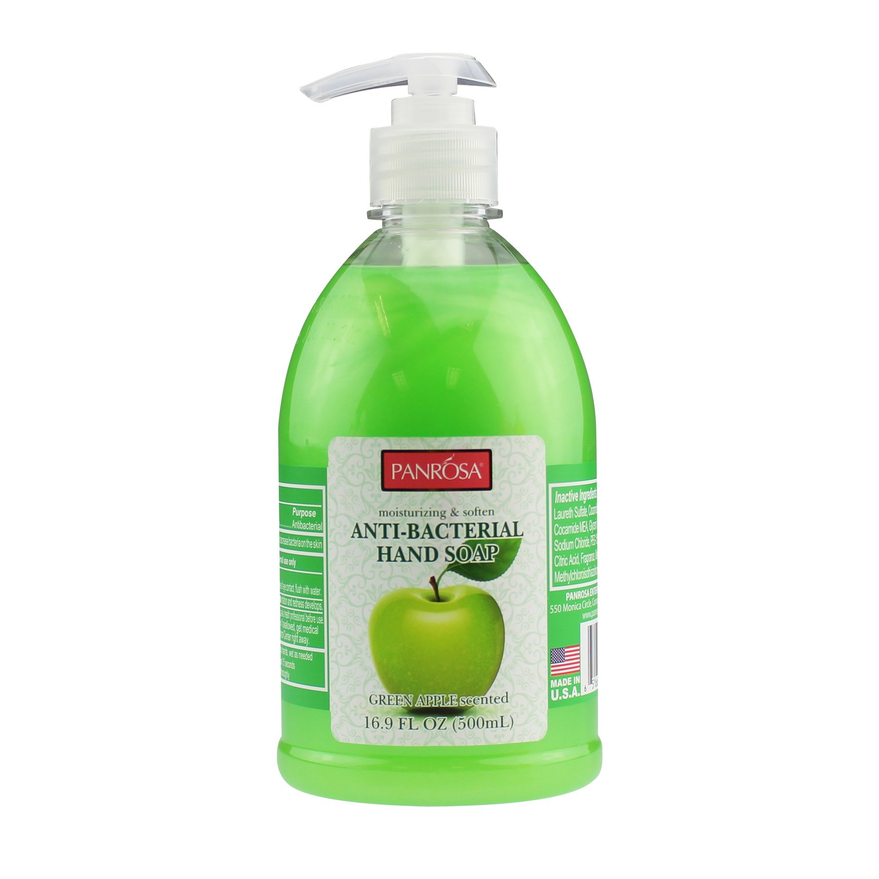 Panrosa Antibacterial Hand Soap Green Apple - Shop Hand & bar soap at H-E-B