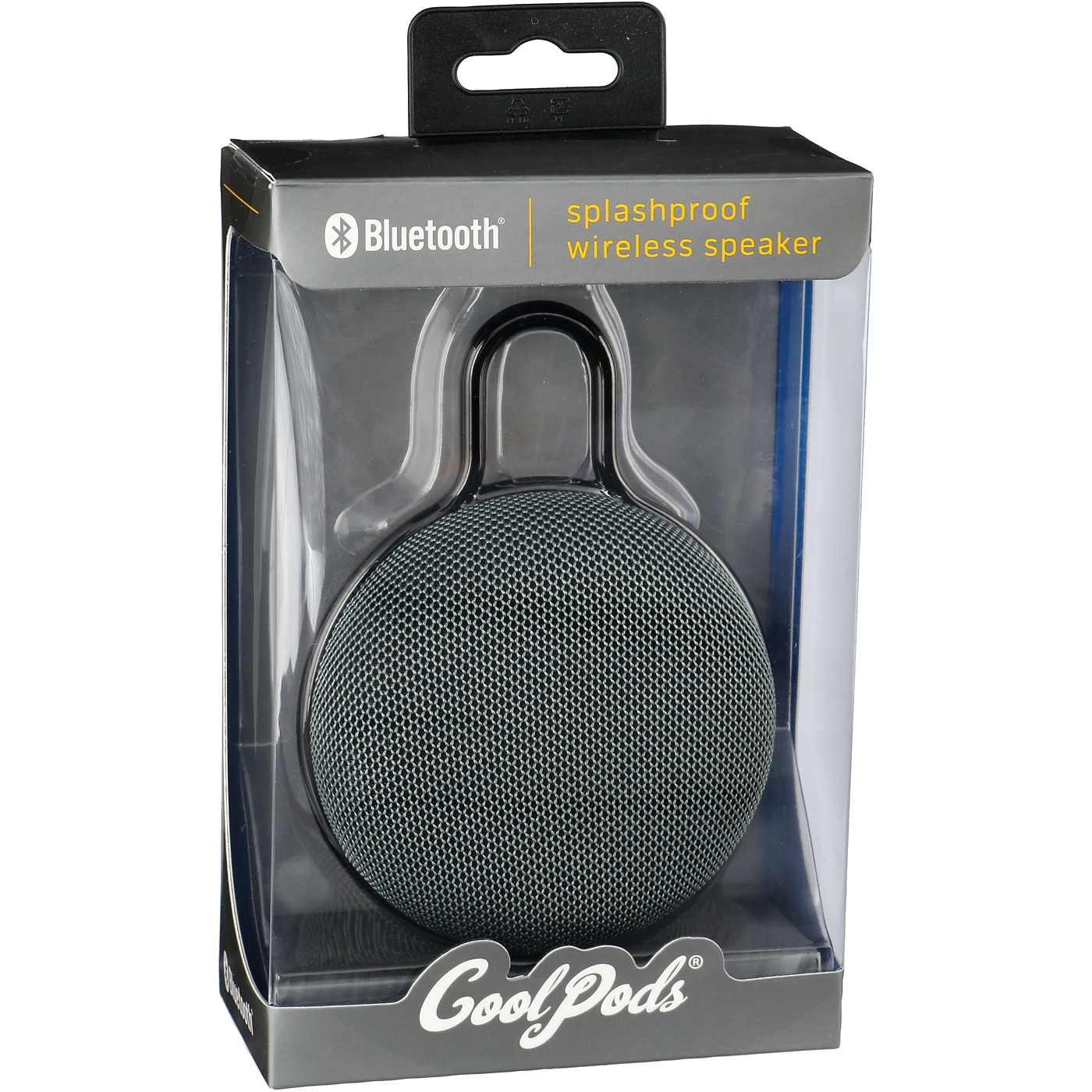 Cool Pods Black Splashproof Wireless Speaker - Shop Speakers at H-E-B