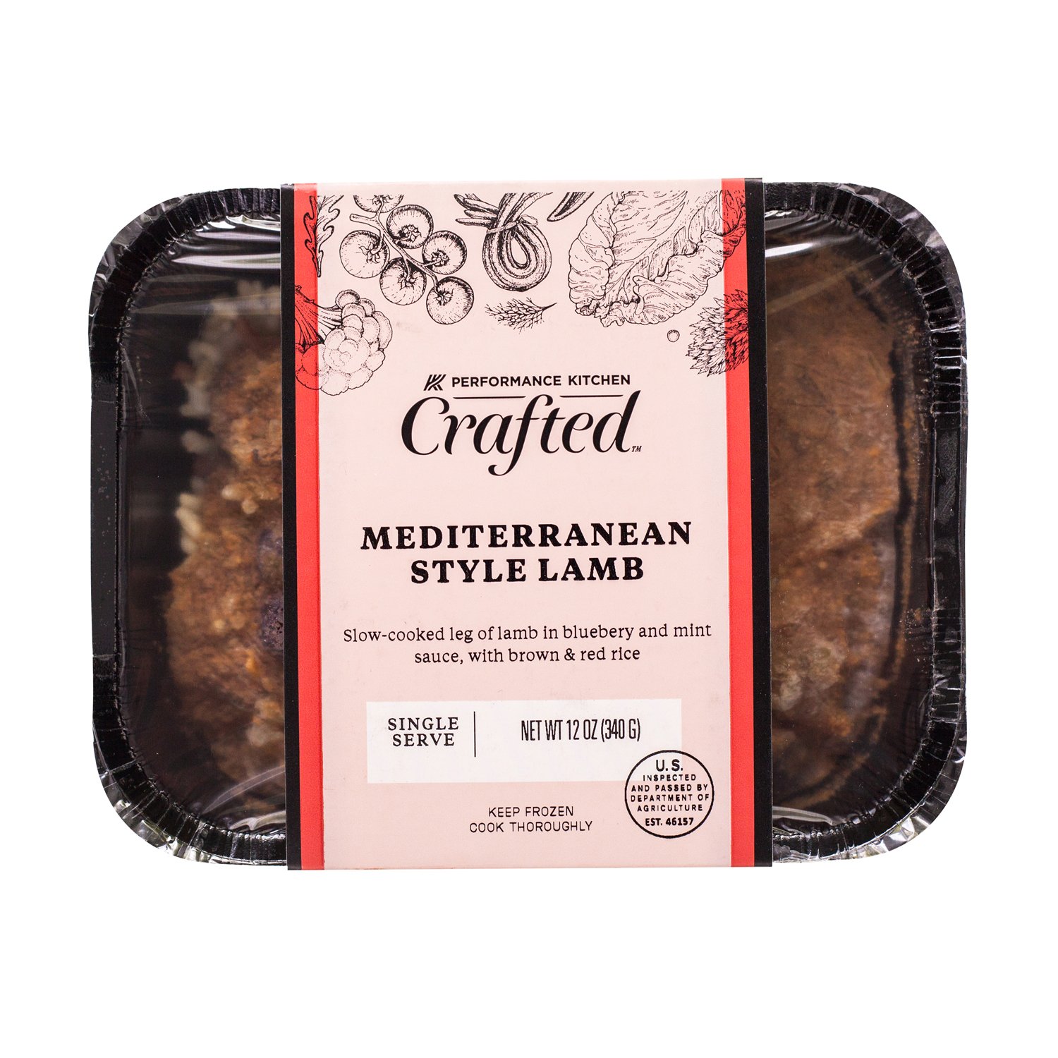 Performance Kitchen Crafted Mediterranean Style Lamb - Shop Entrees ...