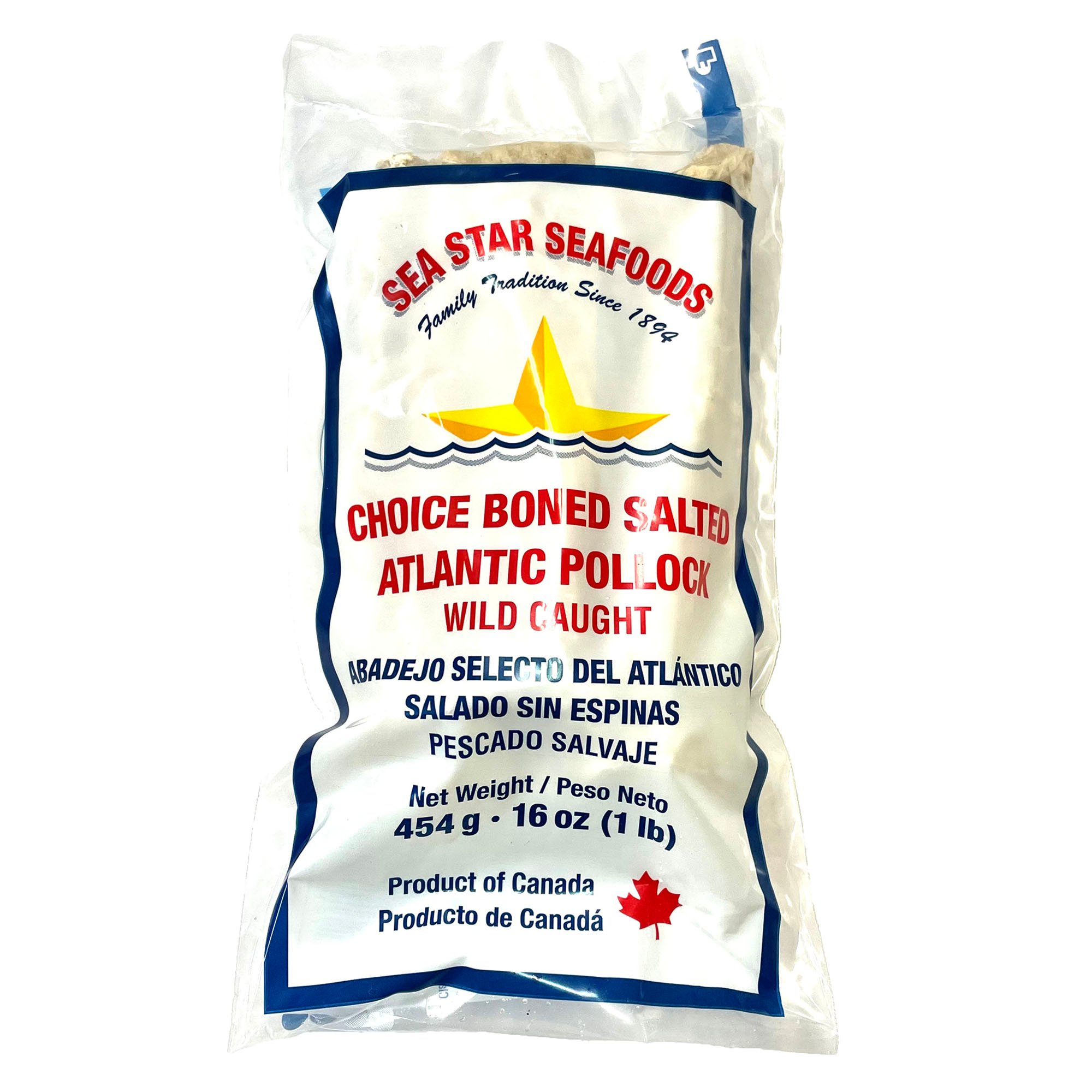 Wild Caught Salted Alaskan Pollock Fillet - Shop Fish at H-E-B