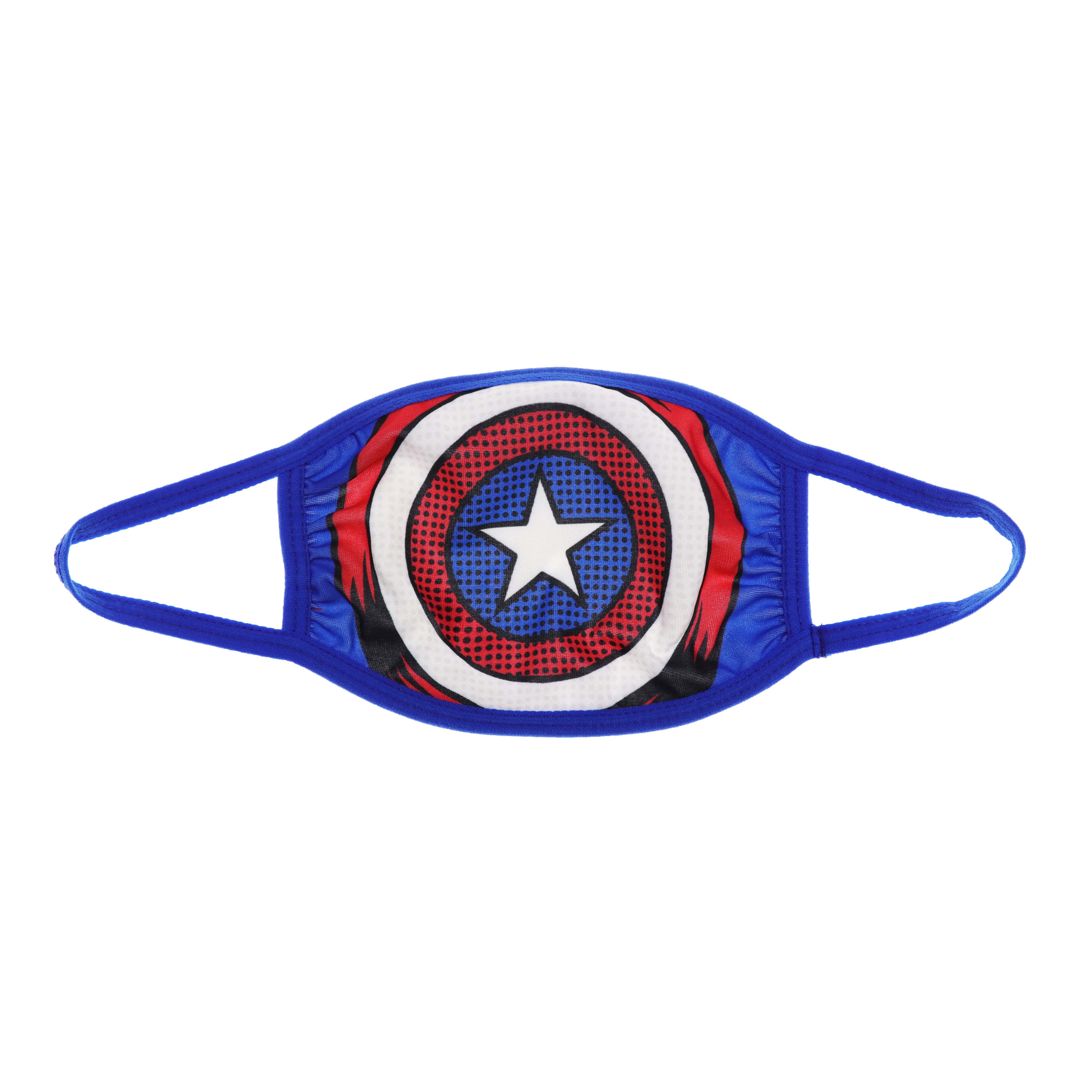 Marvel Captain America Protective Fabric Face Mask - Shop Kits ...